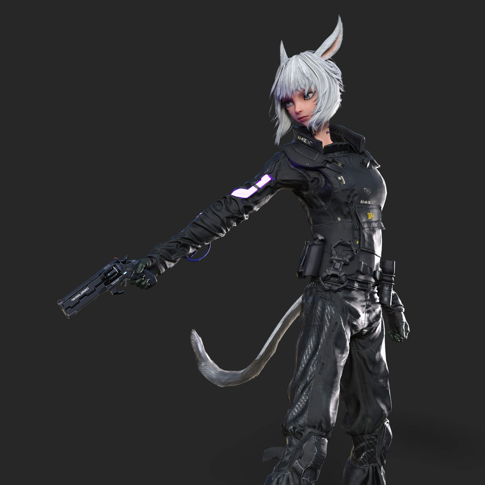 Maxtac Officer for Genesis 8 Female - Free Daz Content by Zero_SF