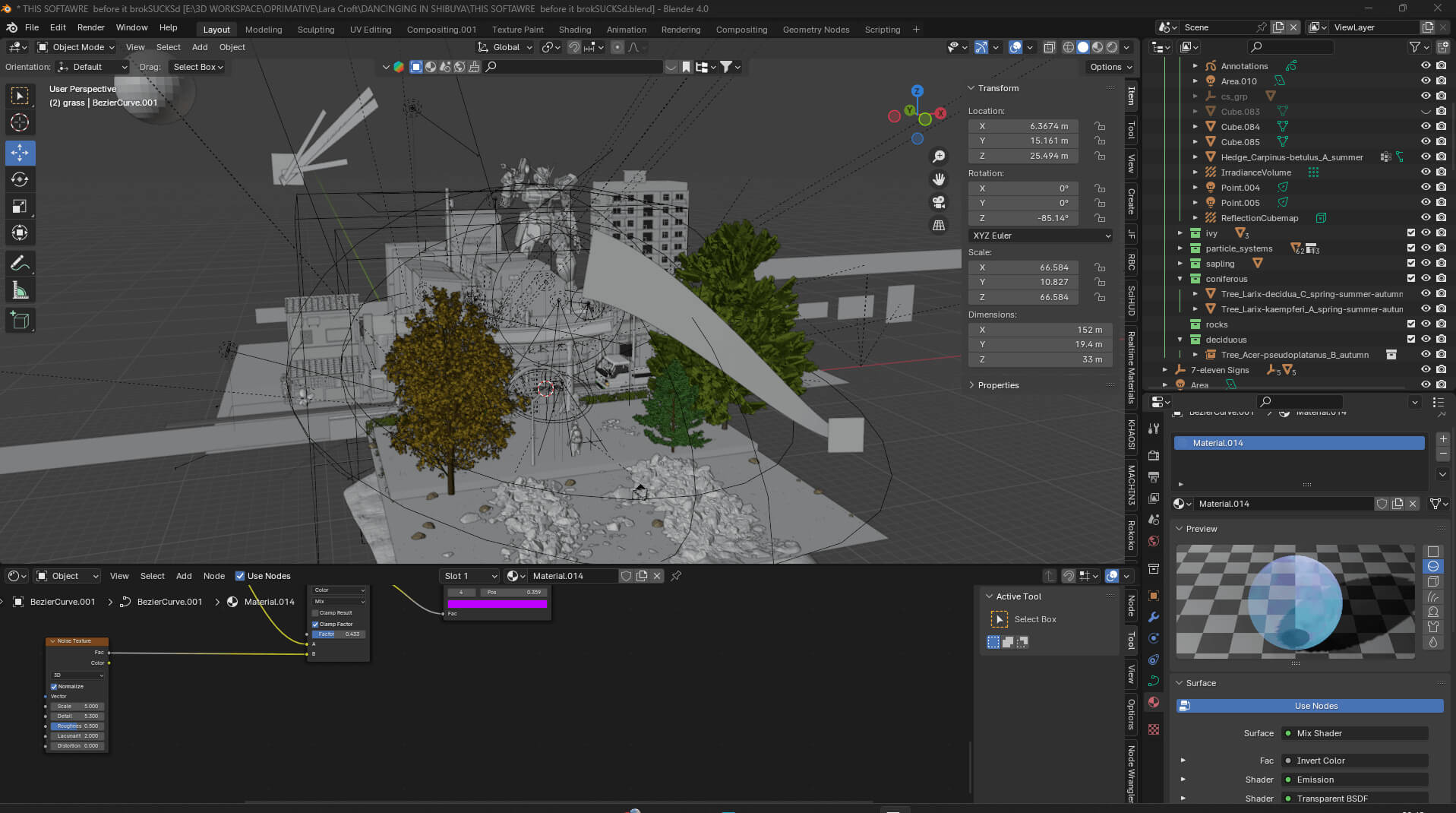 LOST in Shibuya-Sci-FI 3D Render | RenderHub Gallery