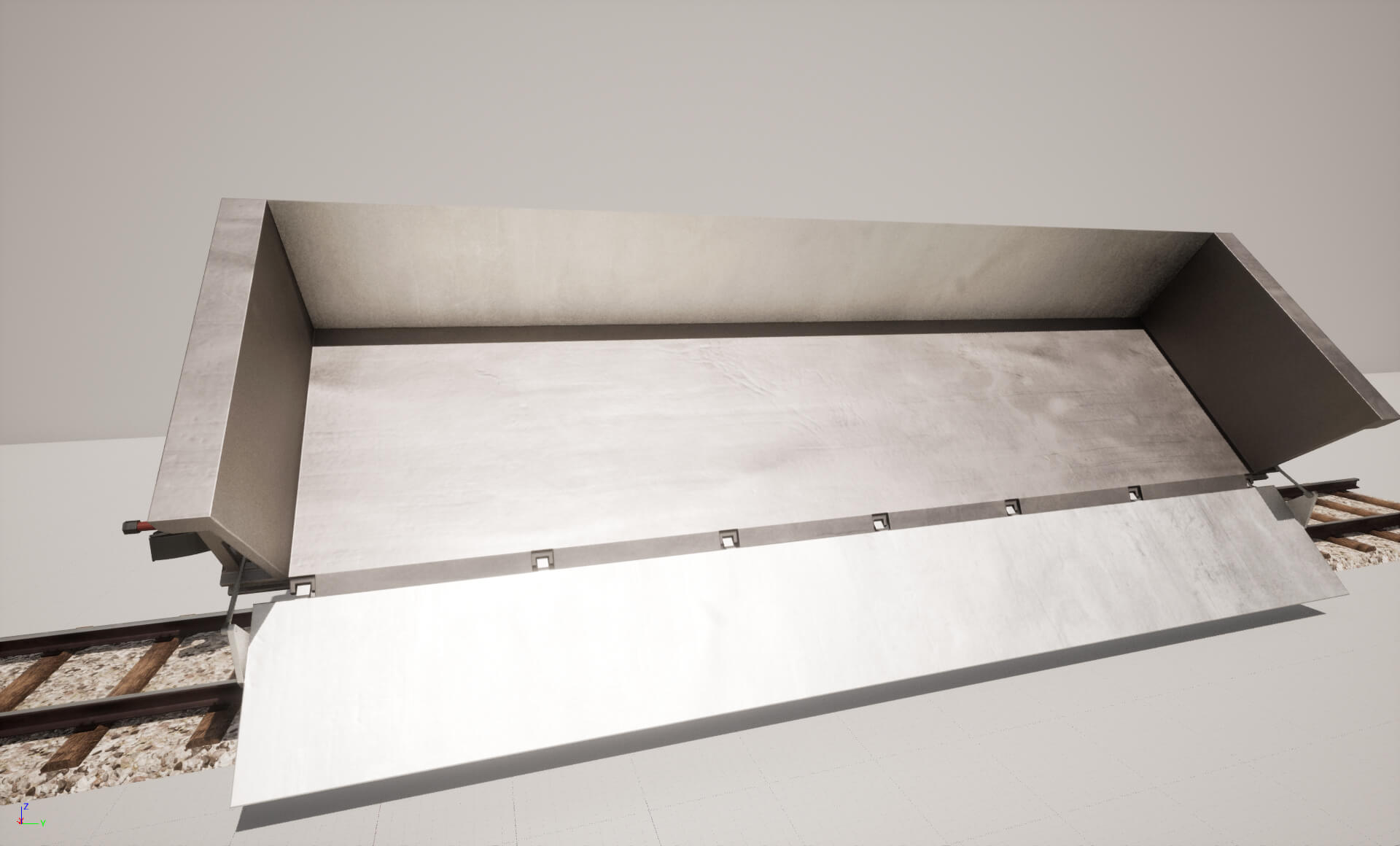 Animated game-ready Dumpcar 3D Model by zhako