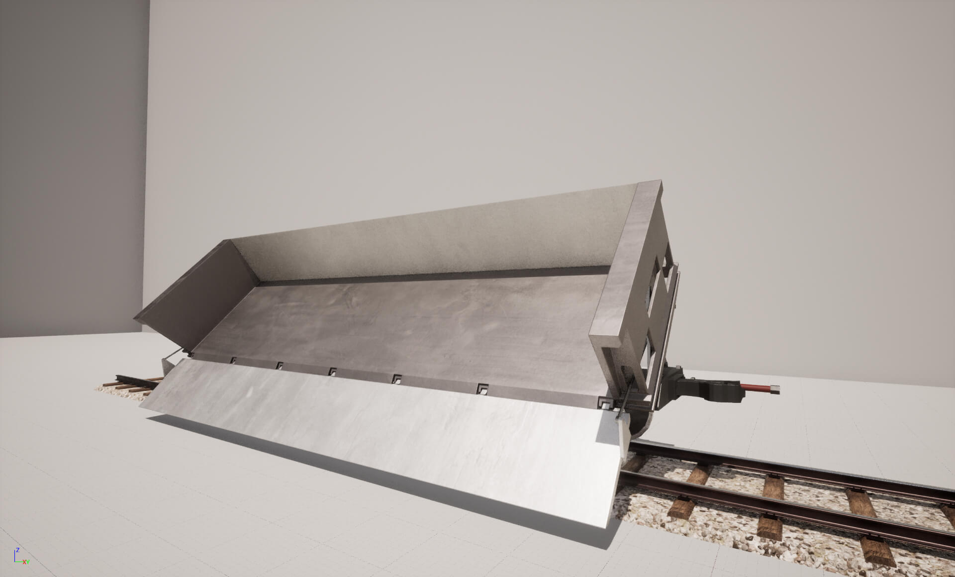 Animated game-ready DumpcarV0 3D Model by zhako