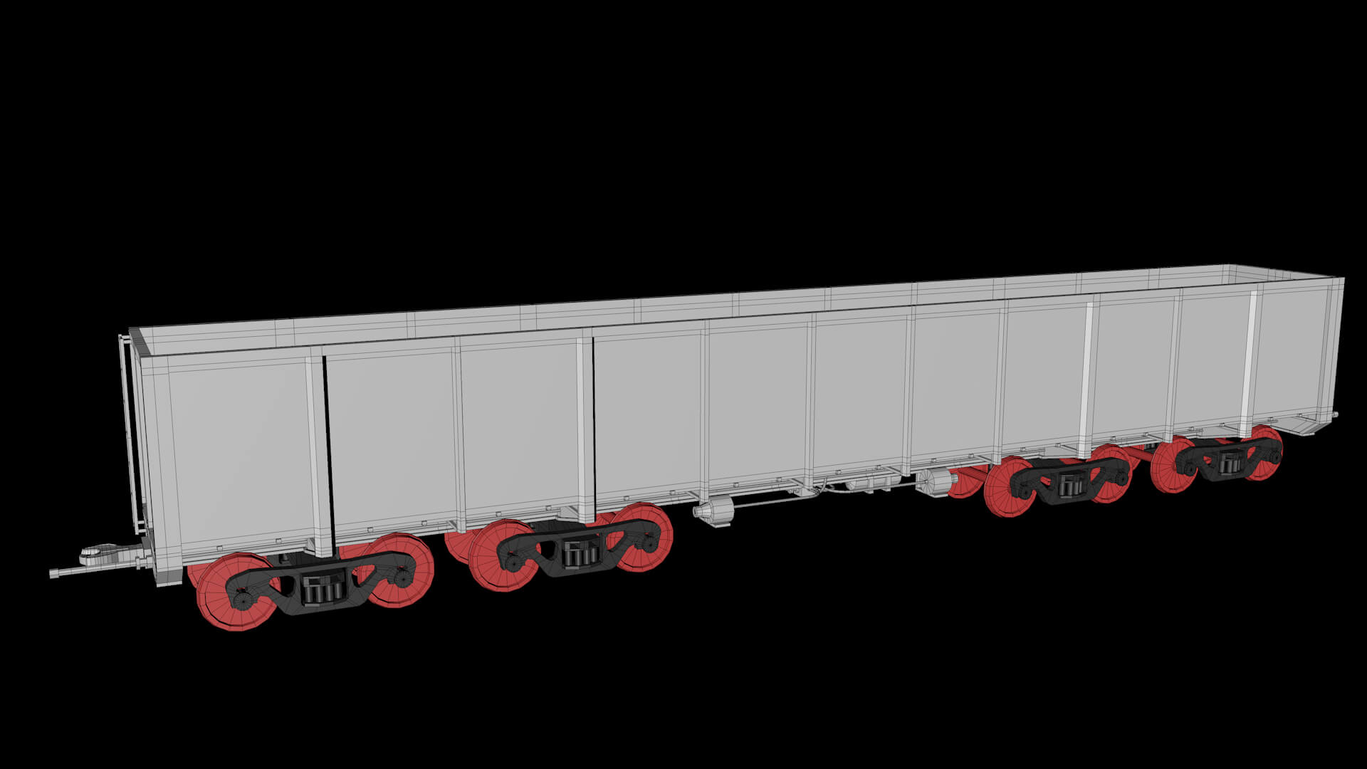 Animated game-ready GondolacarL 3D Model by zhako