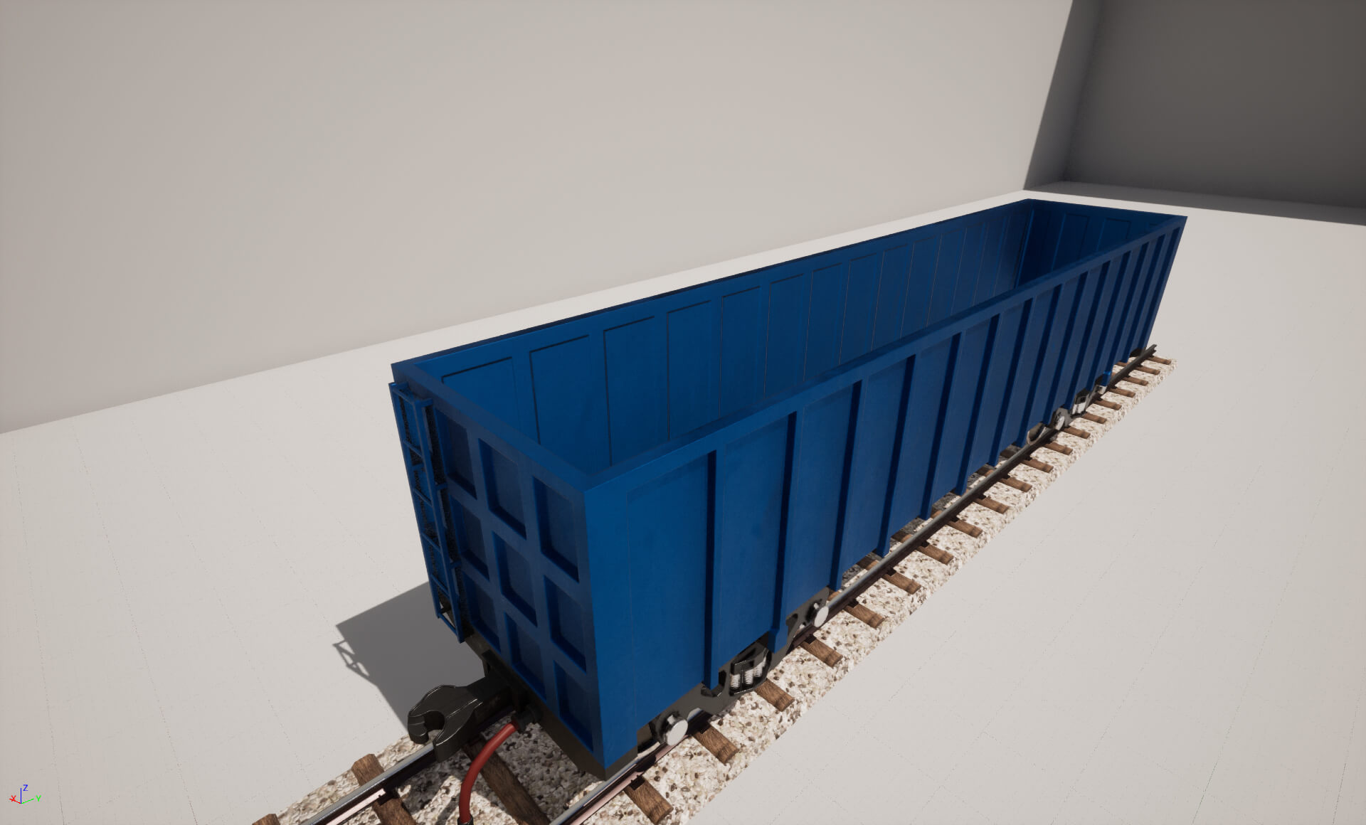 Animated Game Ready Train Cars by zhako