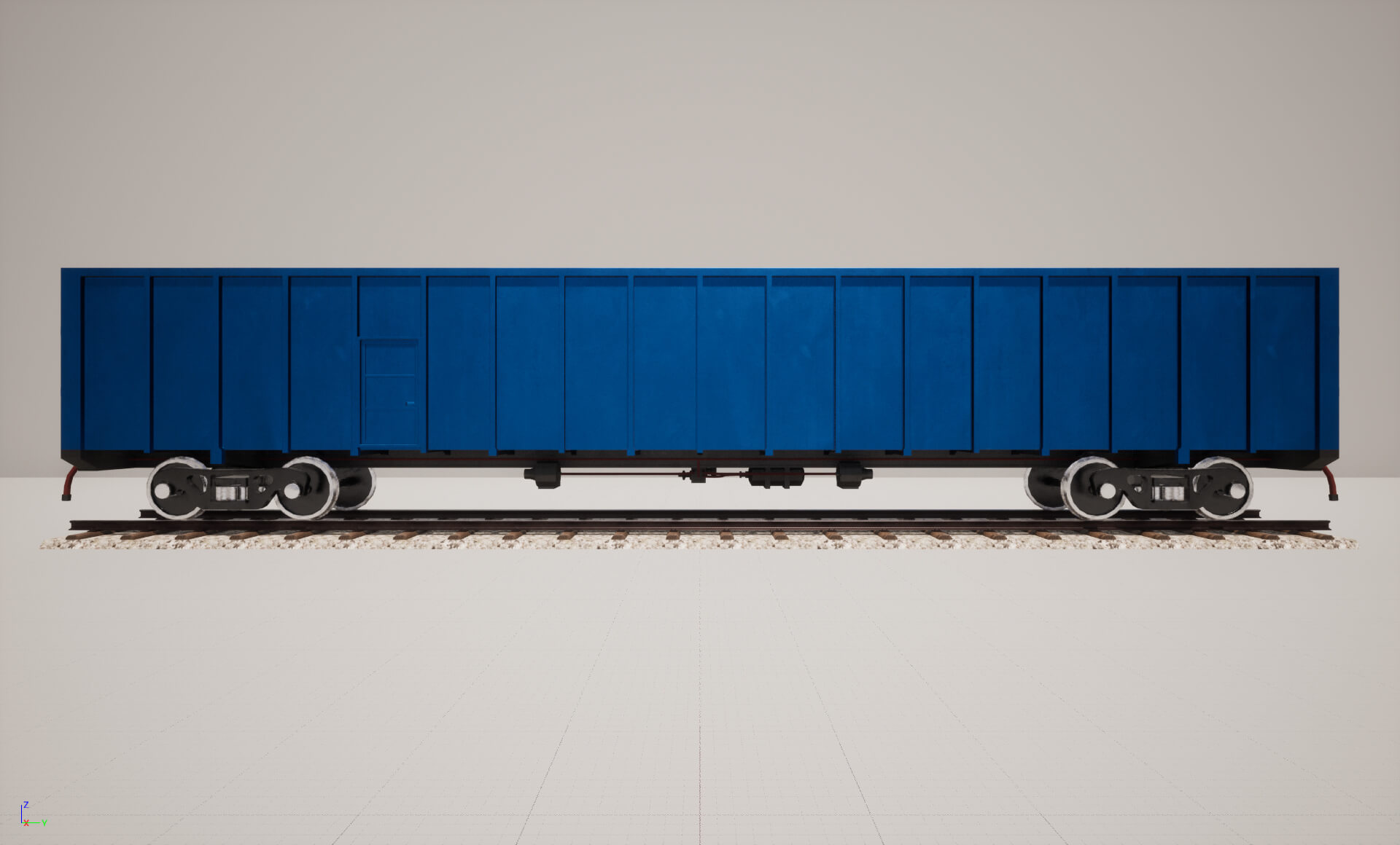 Animated Game Ready Train Cars by zhako