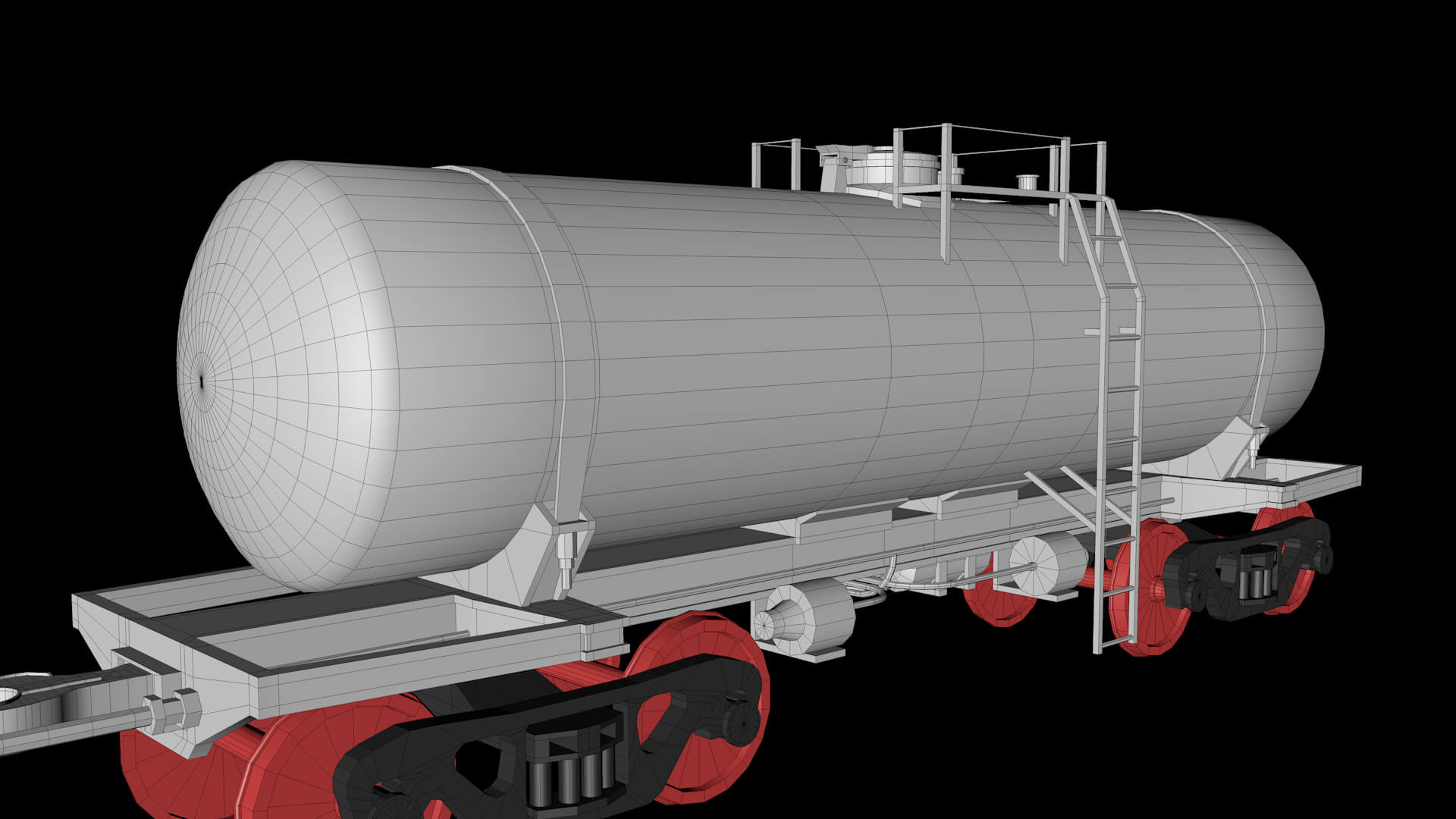 Animated game-ready TankcarV0 3D Model by zhako