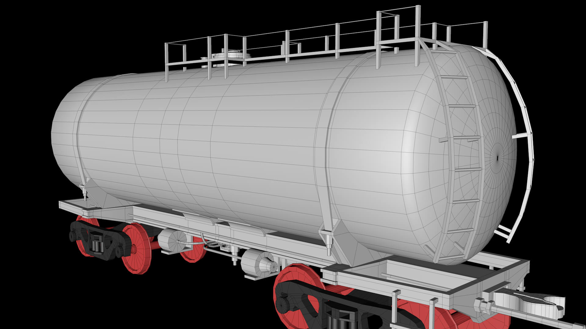 Animated game-ready TankcarV1 3D Model by zhako