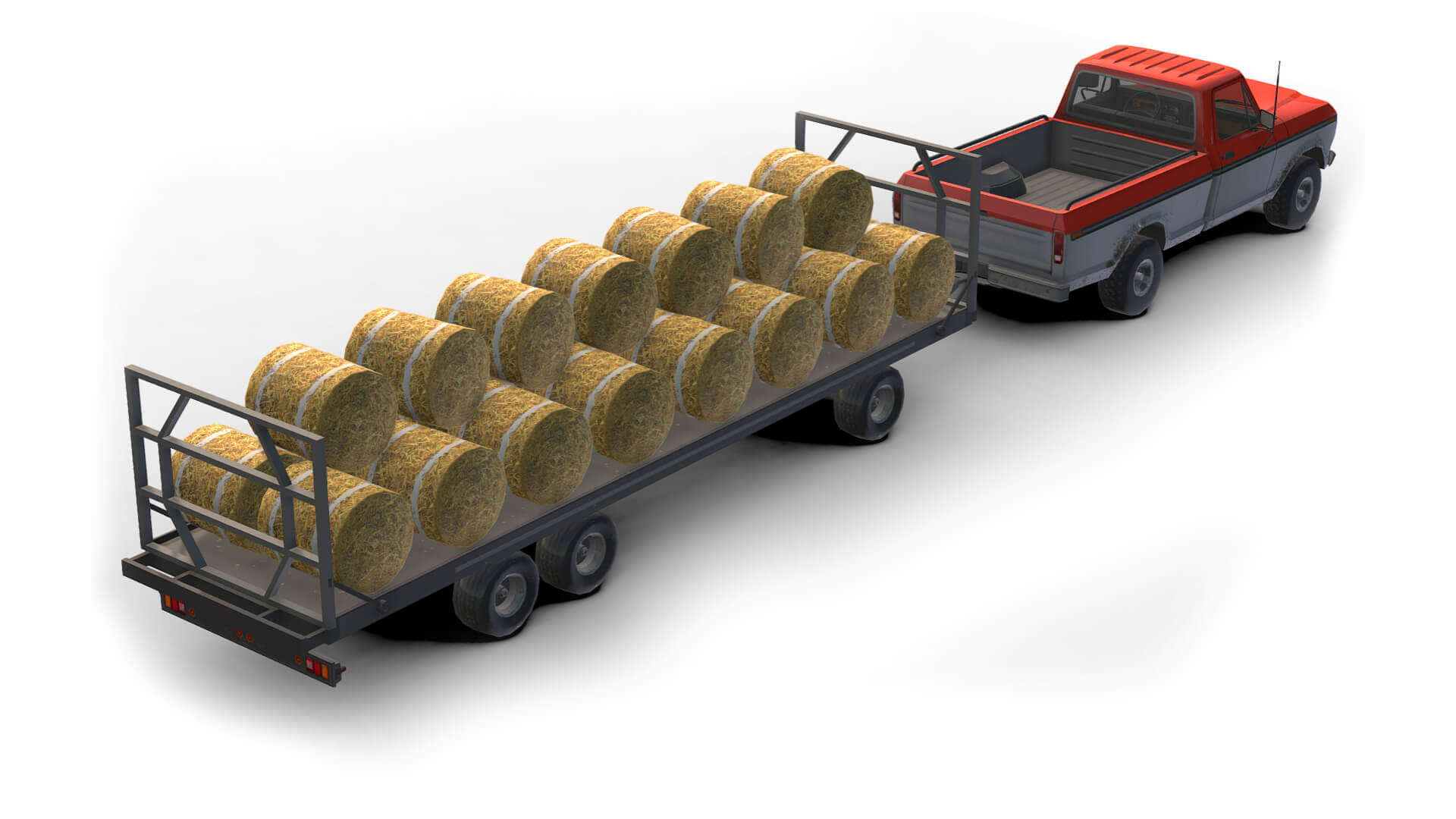 3D Model Farm Vehicle Pack by ziea vernal