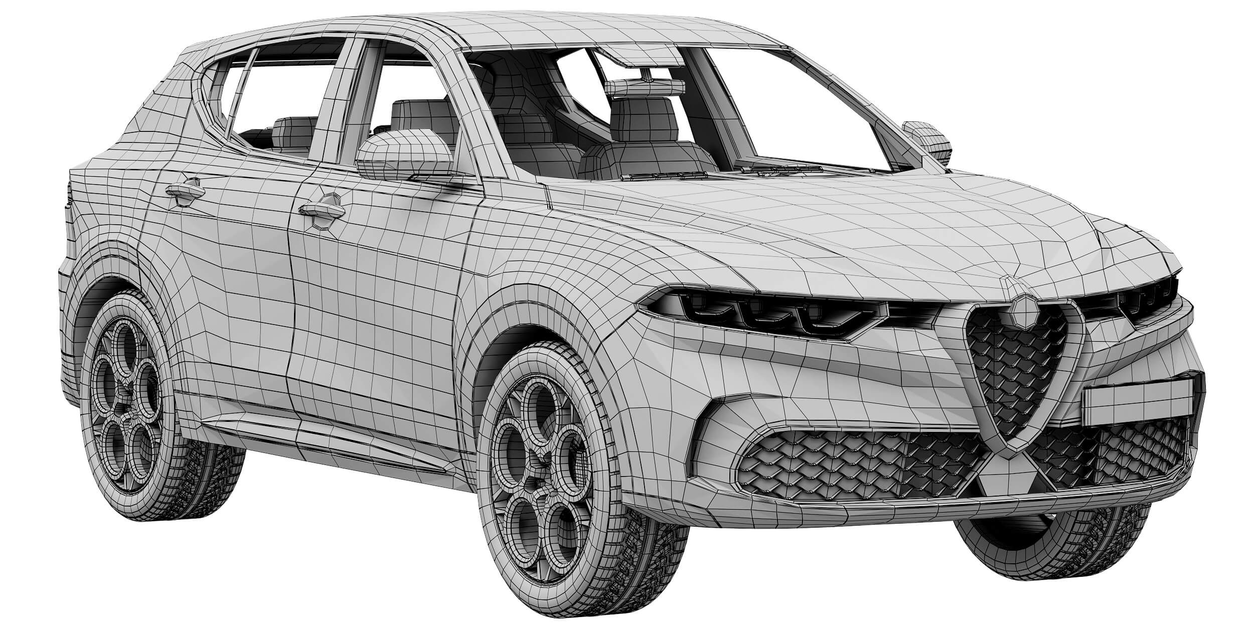 Alfa Romeo Tonale - 3D Model by zifir3d