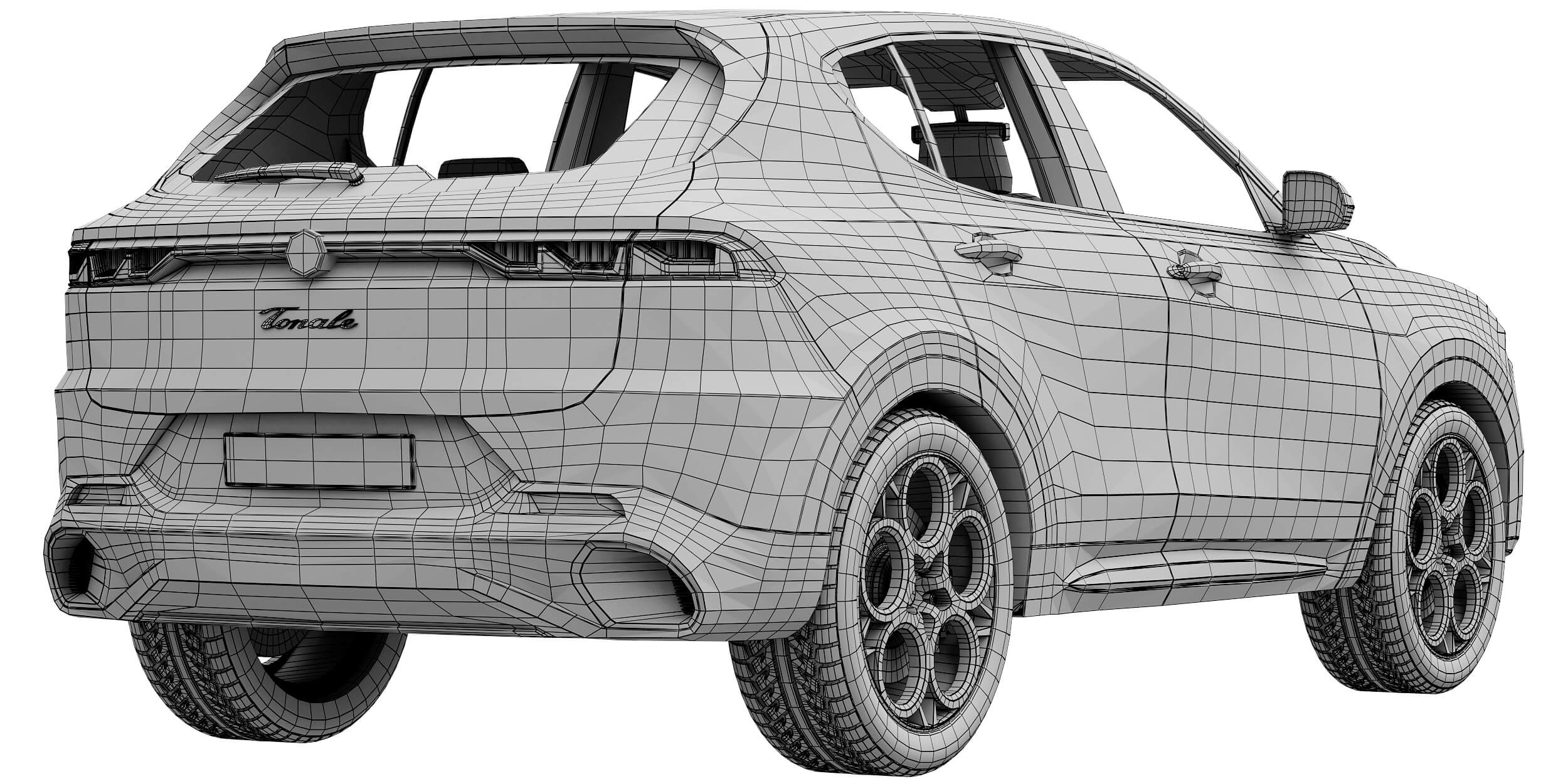 Alfa Romeo Tonale - 3D Model by zifir3d