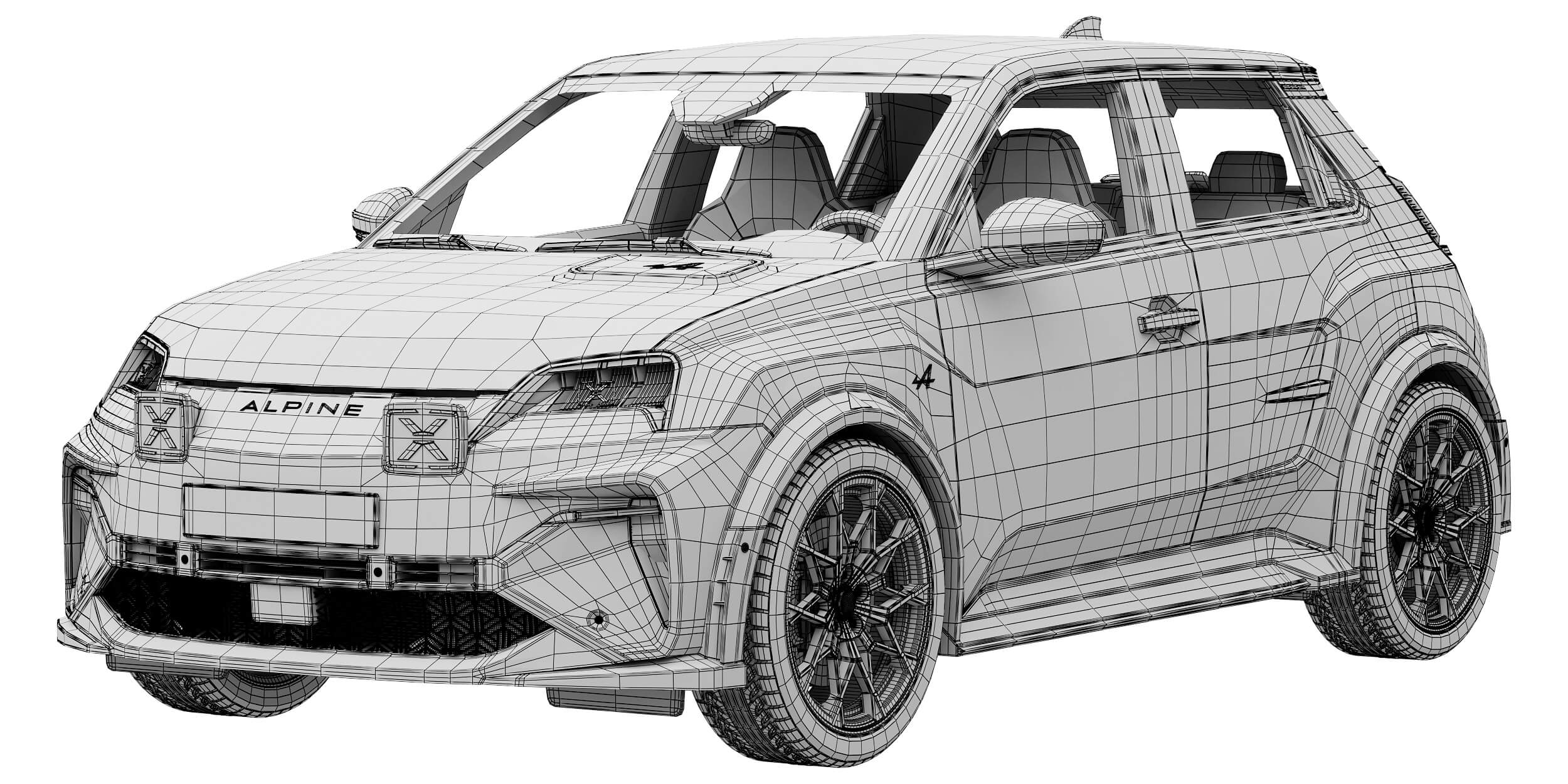 Alpine A290 GTS - 3D Model by zifir3d