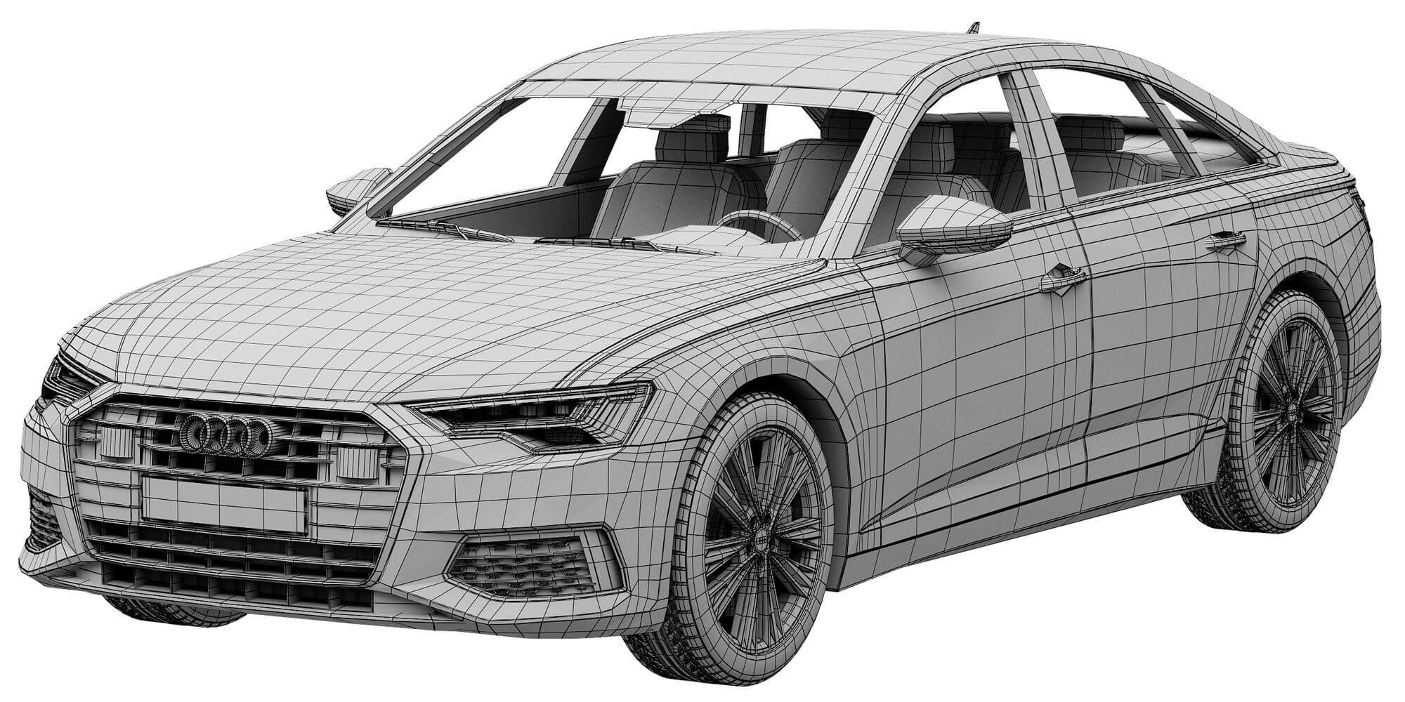 Audi A6 - 3D Model by zifir3d