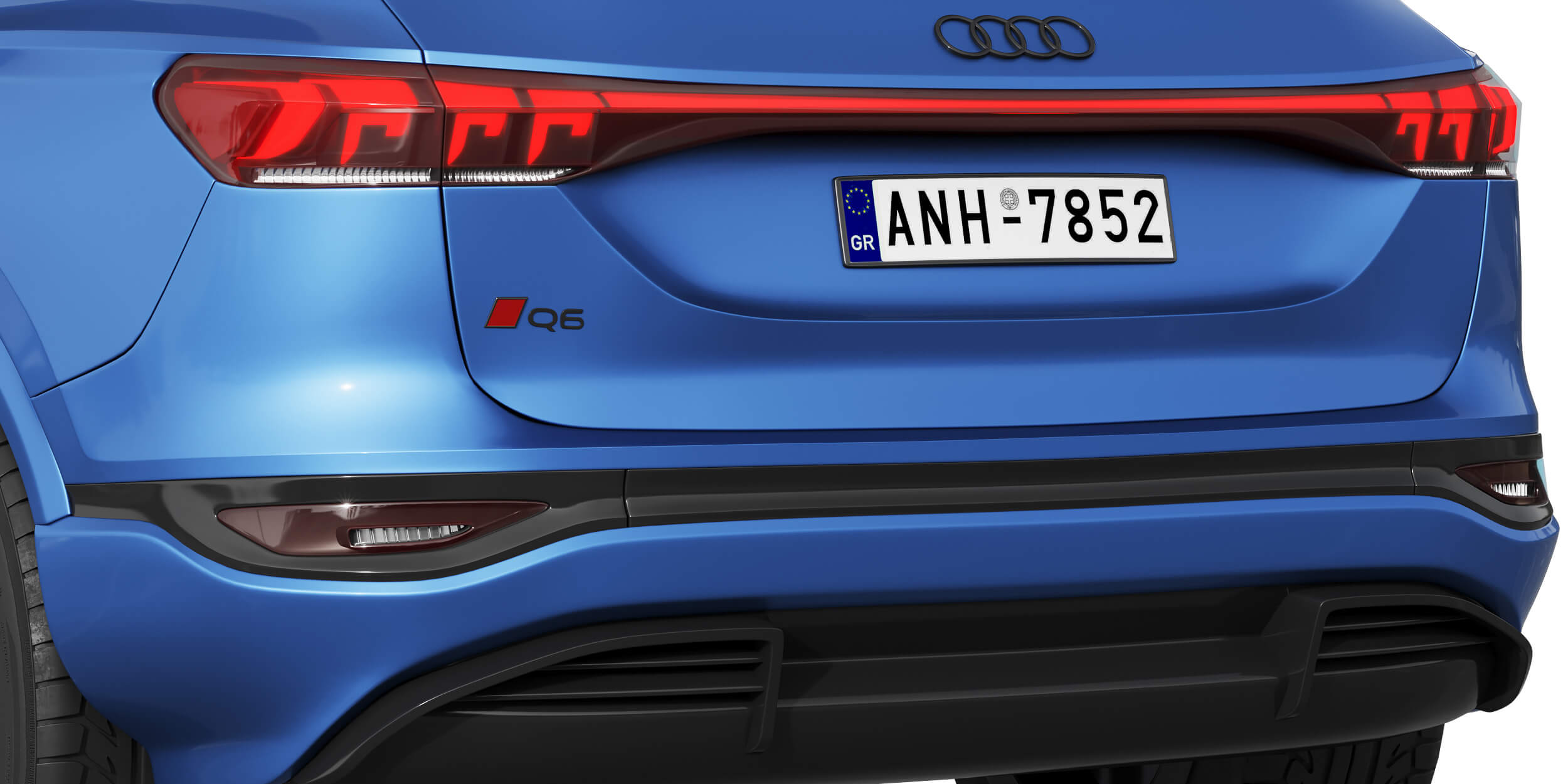 Audi Q6 e-tron 3D Model by zifir3d