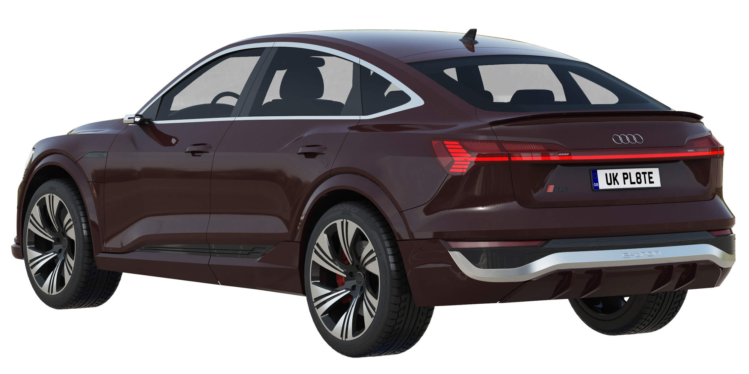 Audi Q8 Sportback E-Tron 3D Model by zifir3d