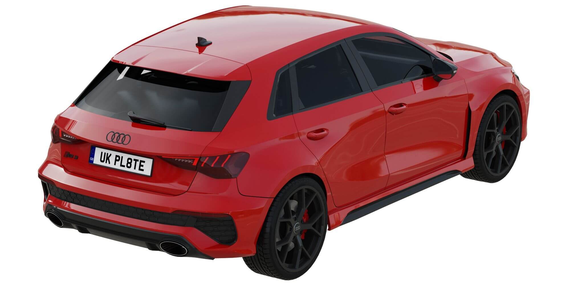 Audi Rs 3 Sportback - 3D Model by zifir3d