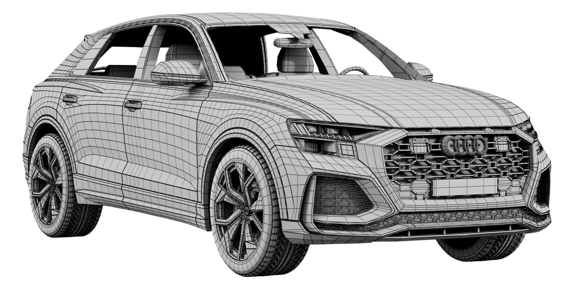 Audi RS Q8 - 3D Model by zifir3d