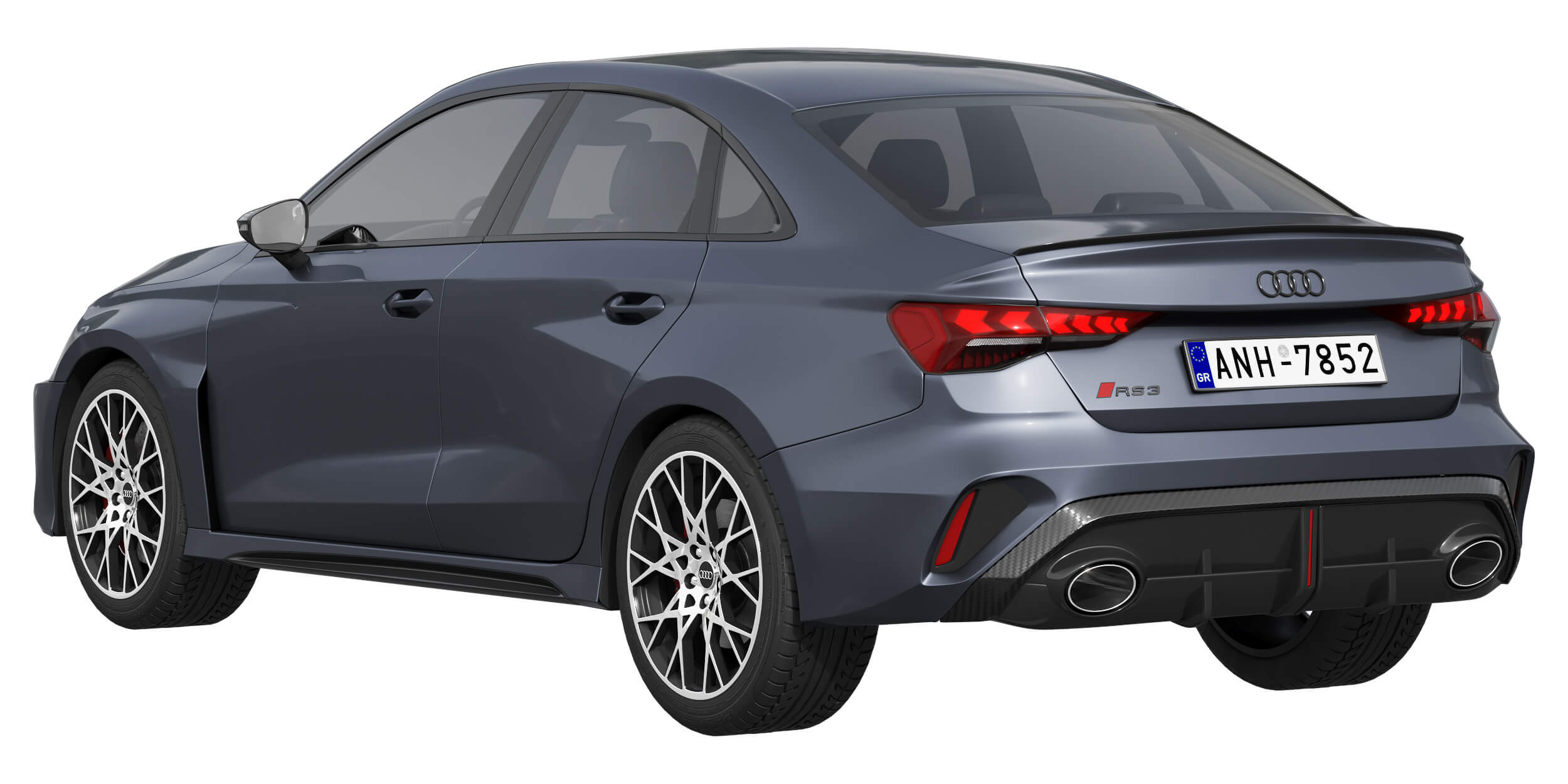 Audi RS3 Sedan 2025 - 3D Model by zifir3d