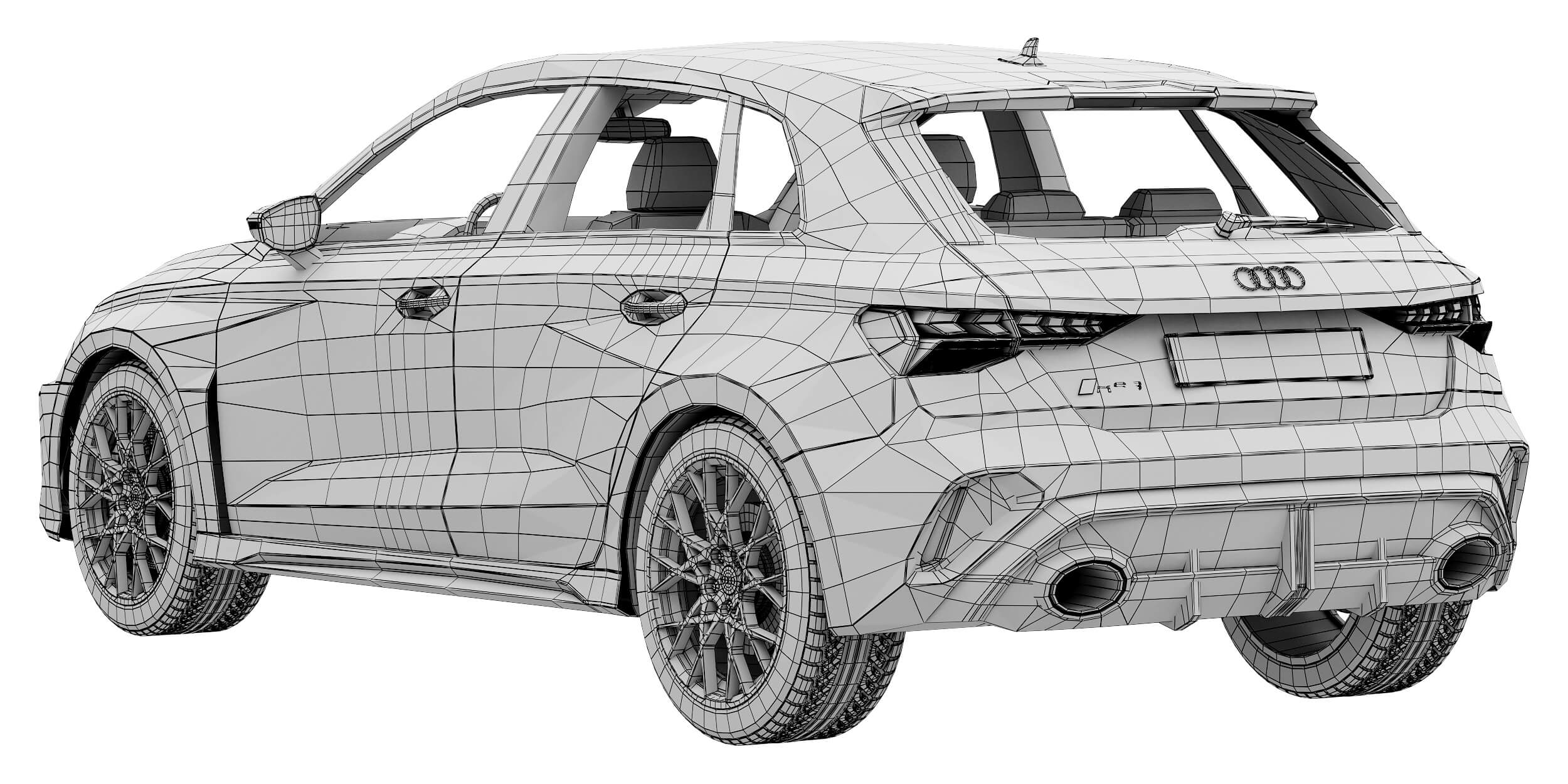 Audi RS3 Sportback 2025 - 3D Model by zifir3d