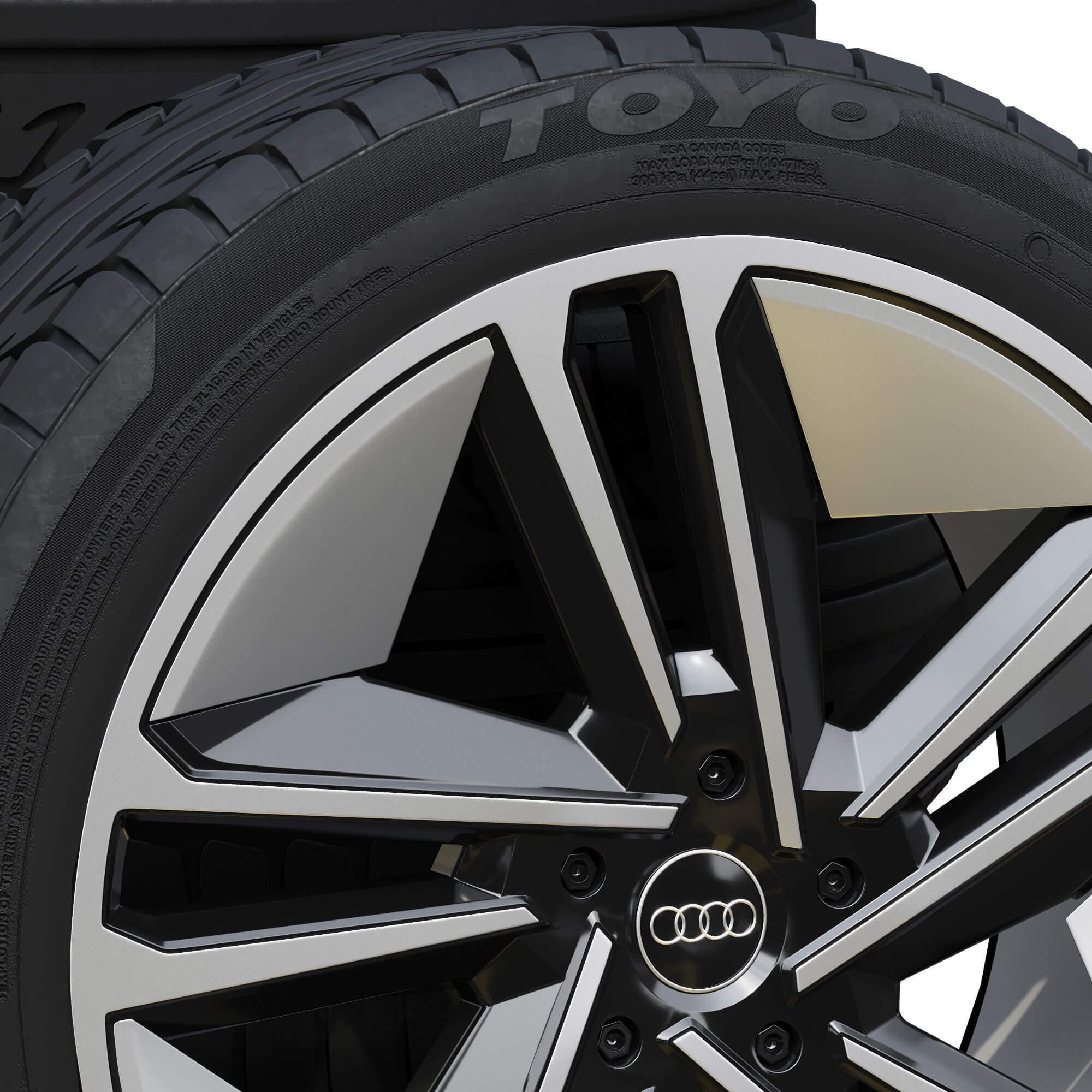 Audi Tires 7 - 3D Model by zifir3d