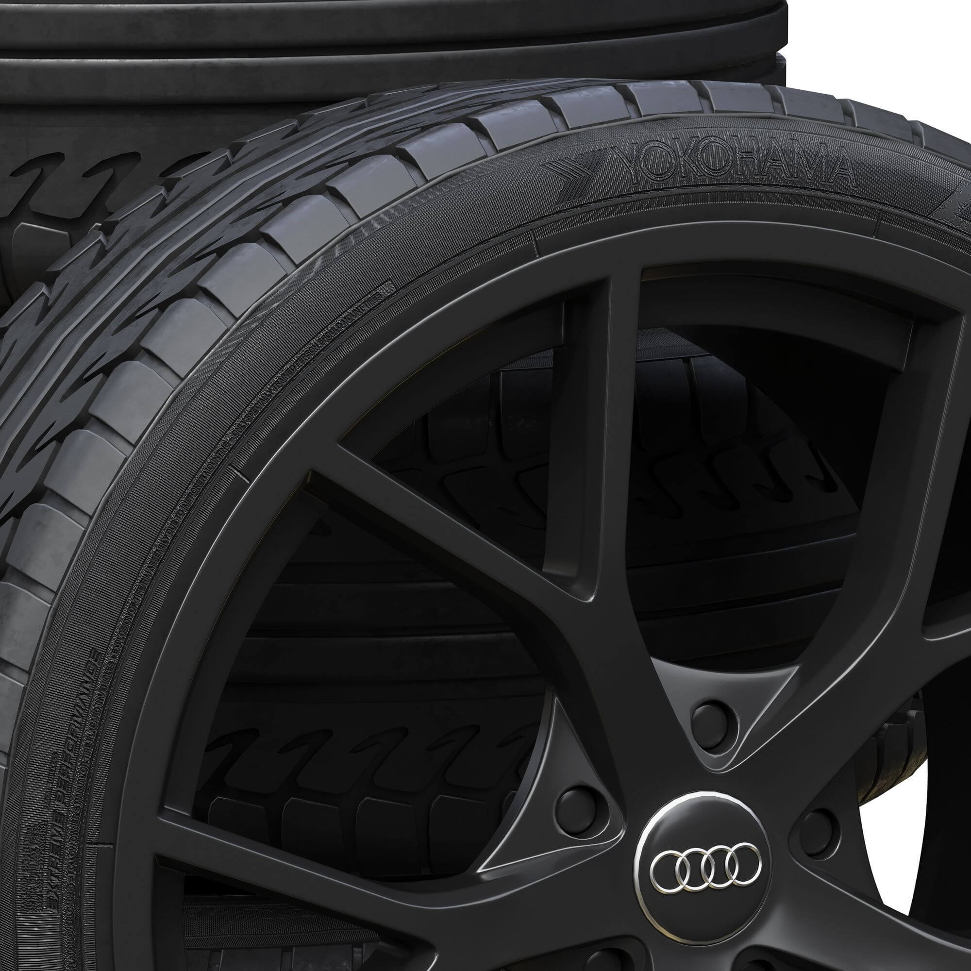 Audi Tires 8 - 3D Model by zifir3d