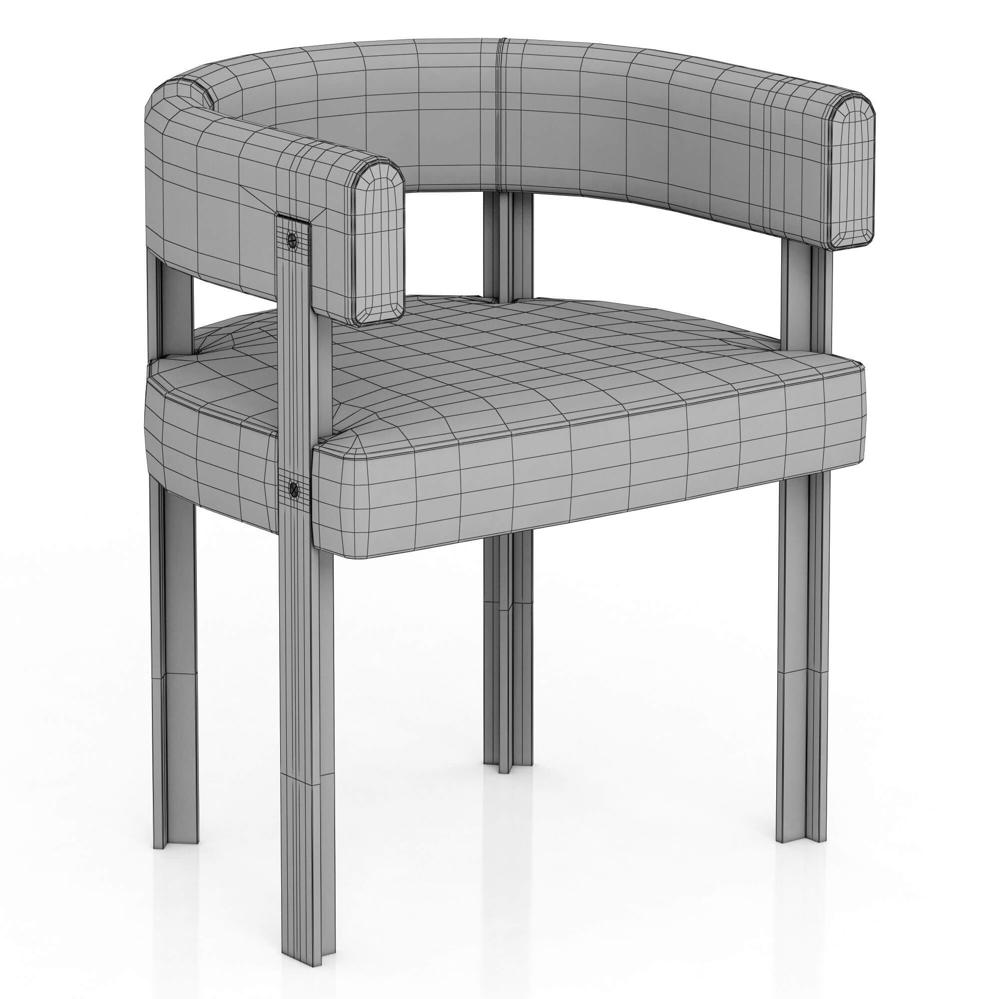 Baxter T Chair - 3D Model by zifir3d