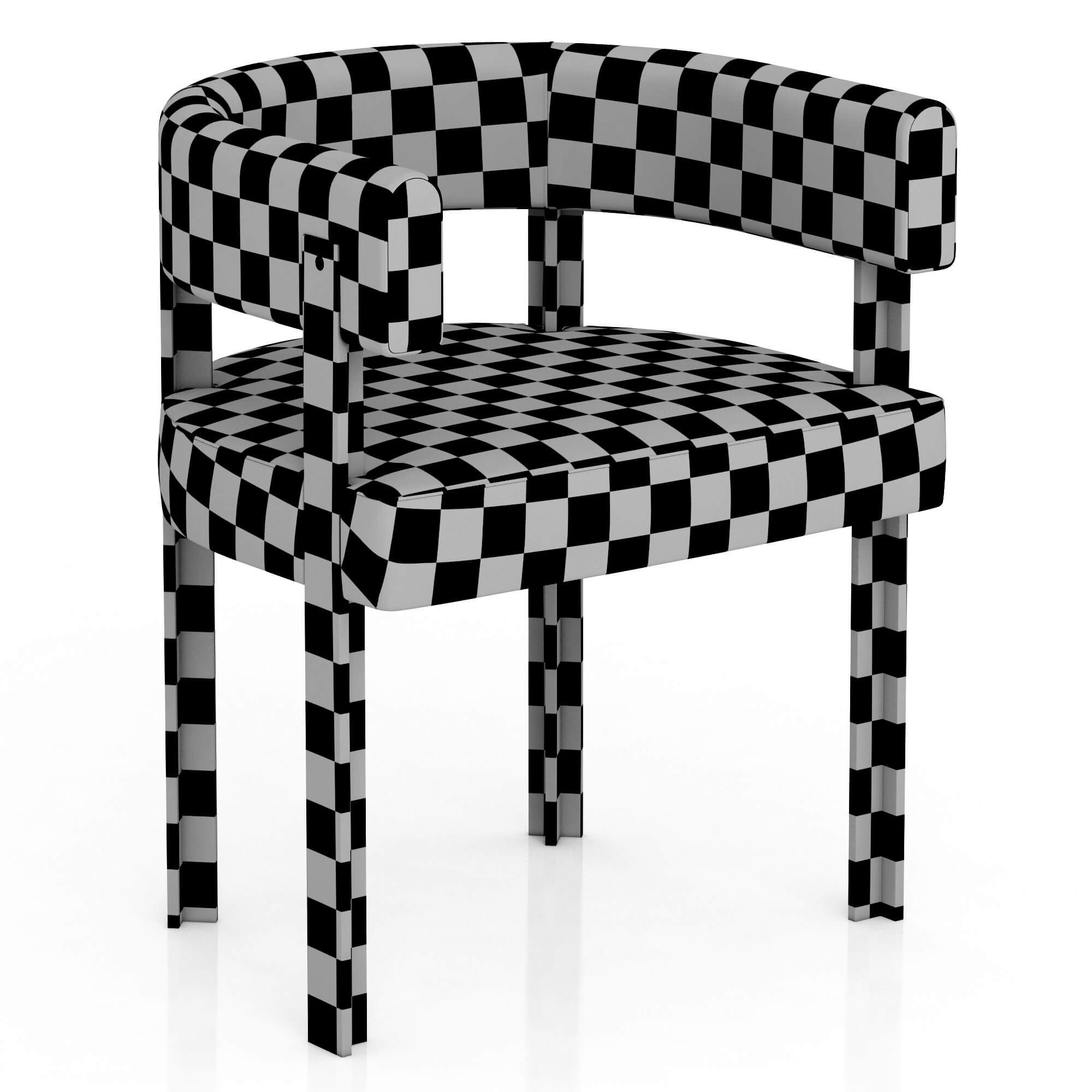 Baxter T Chair - 3D Model by zifir3d