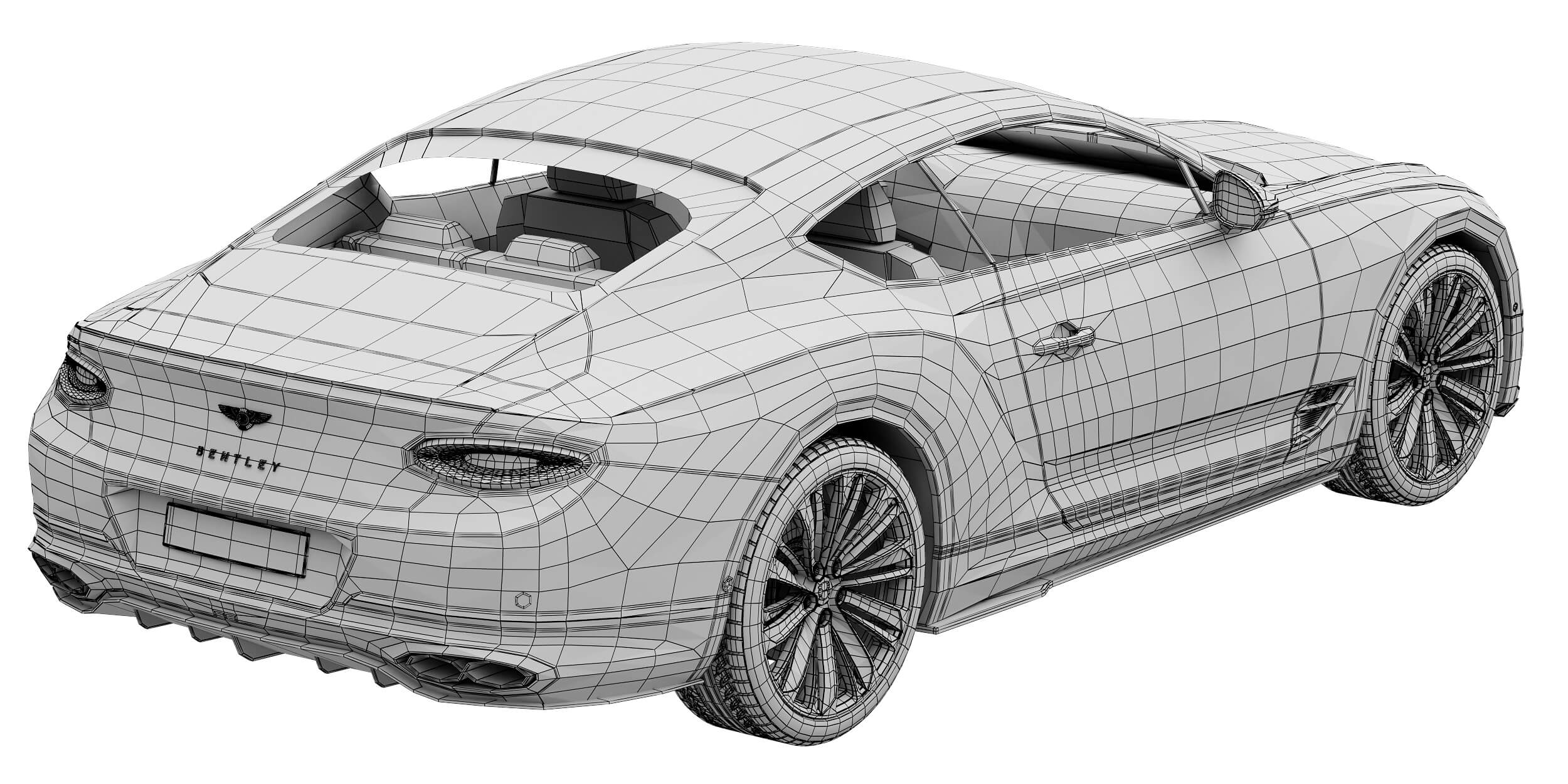 Bentley Continental GT Speed - 3D Model by zifir3d