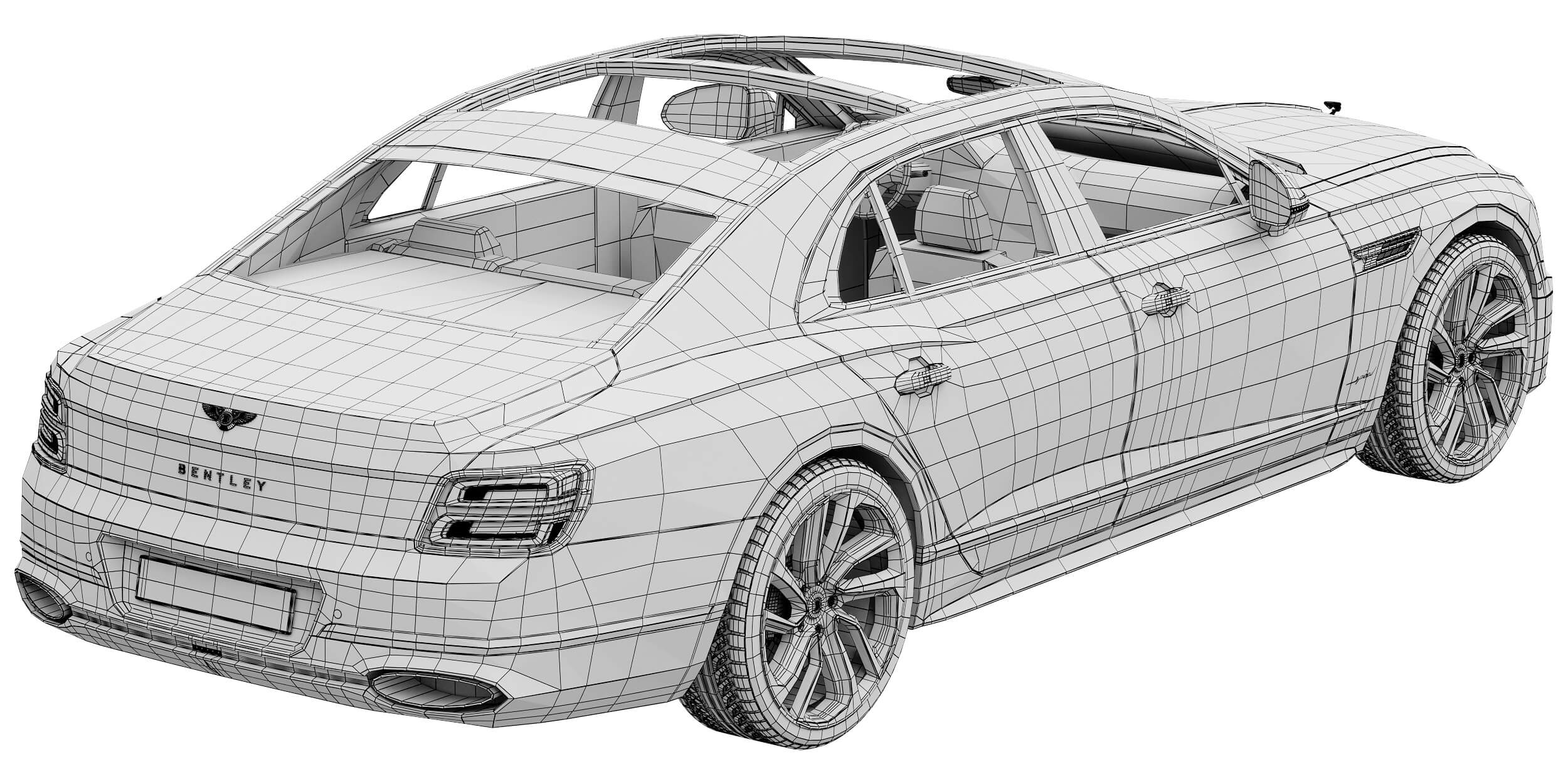 Bentley Flying Spur Speed 2025 - 3D Model by zifir3d
