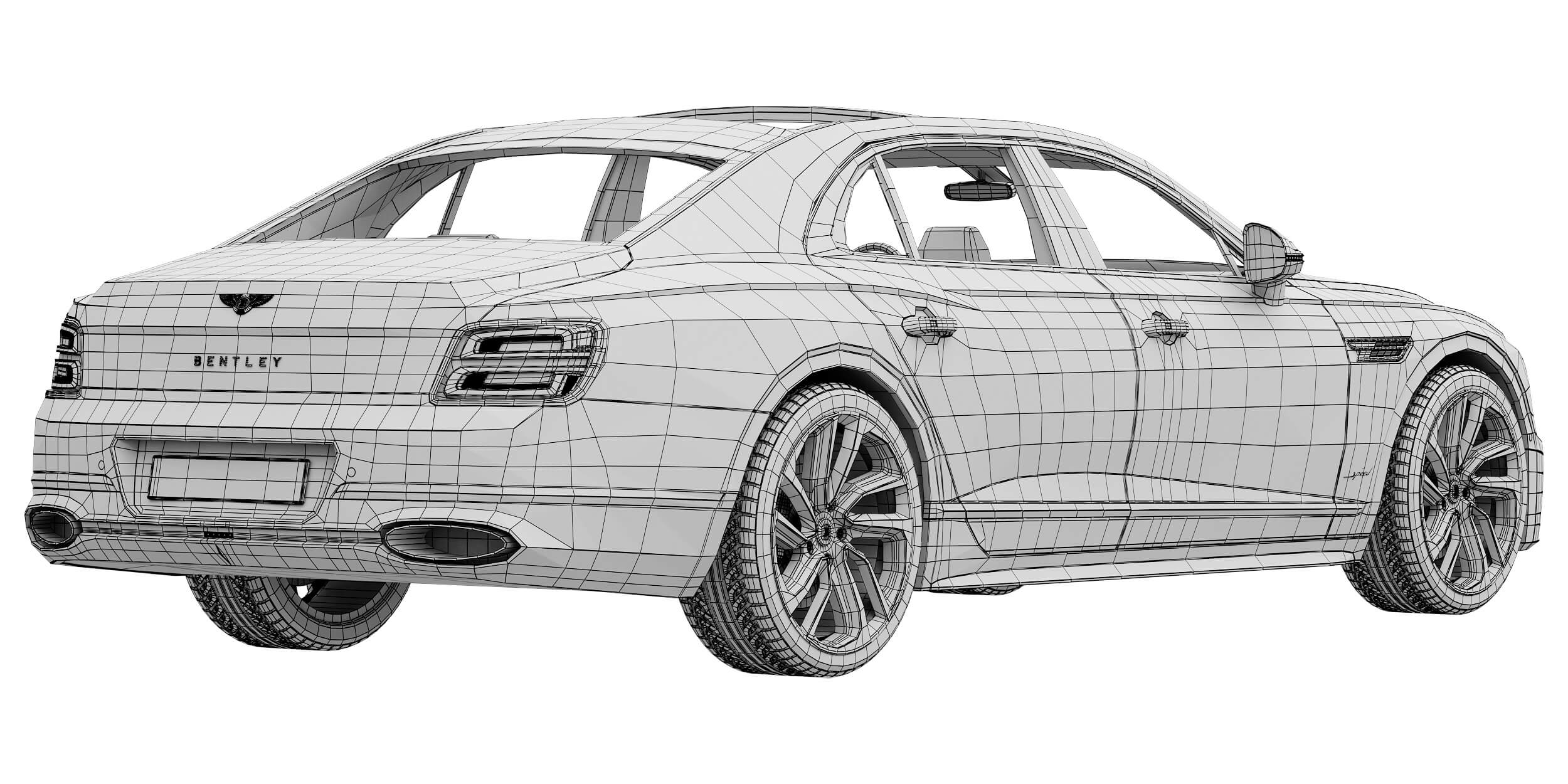 Bentley Flying Spur Speed 2025 - 3D Model by zifir3d