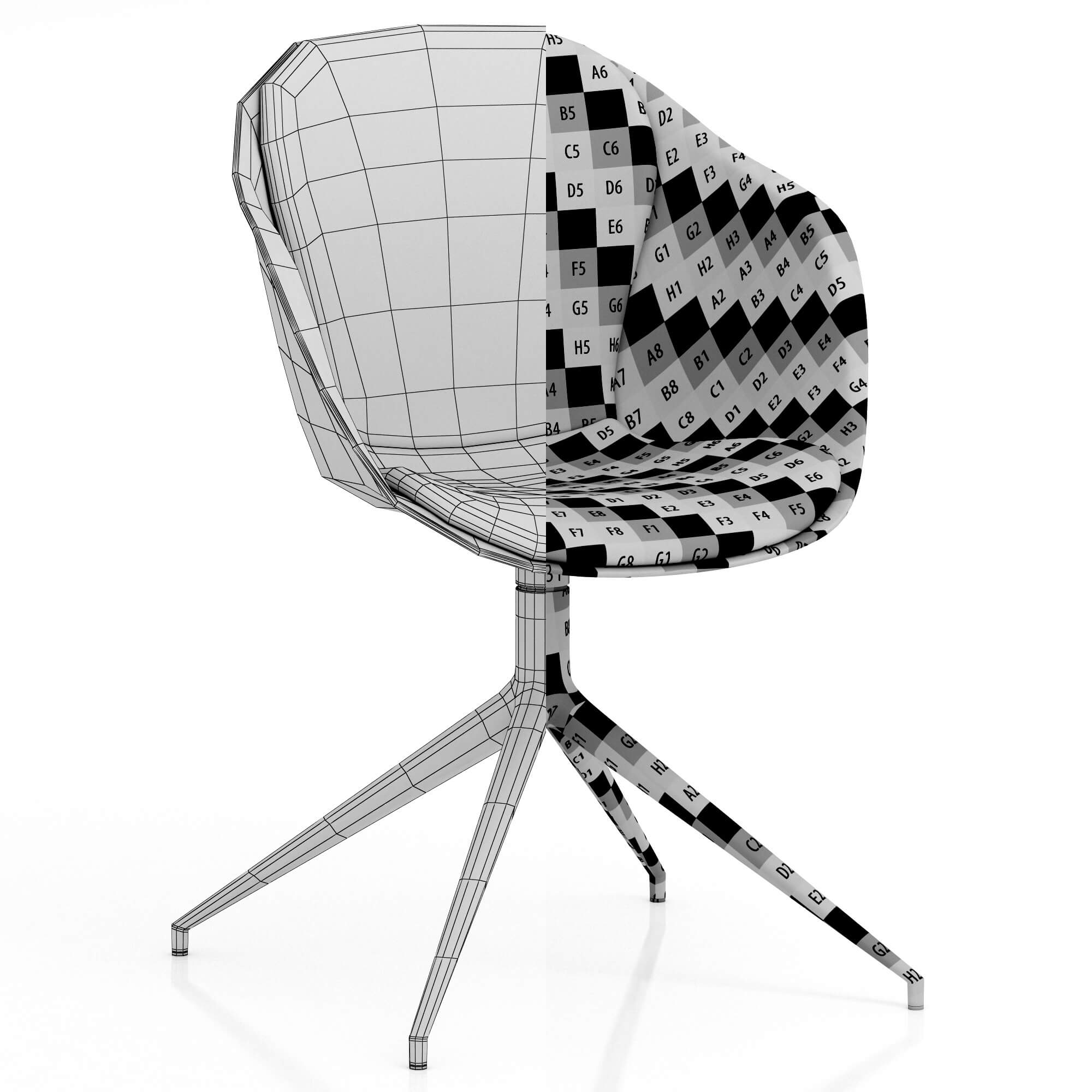 Boconcept Adelaide Chair - 3D Model by zifir3d