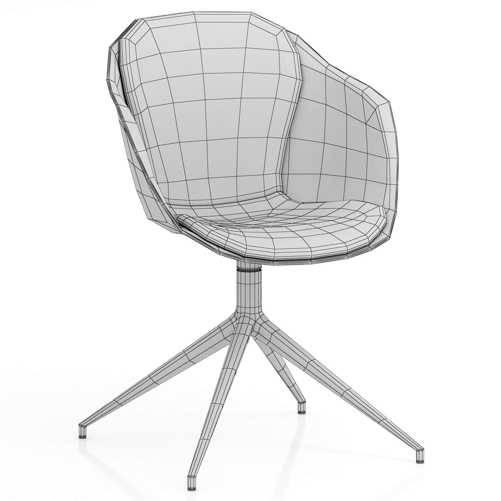 Boconcept Adelaide Chair - 3D Model by zifir3d