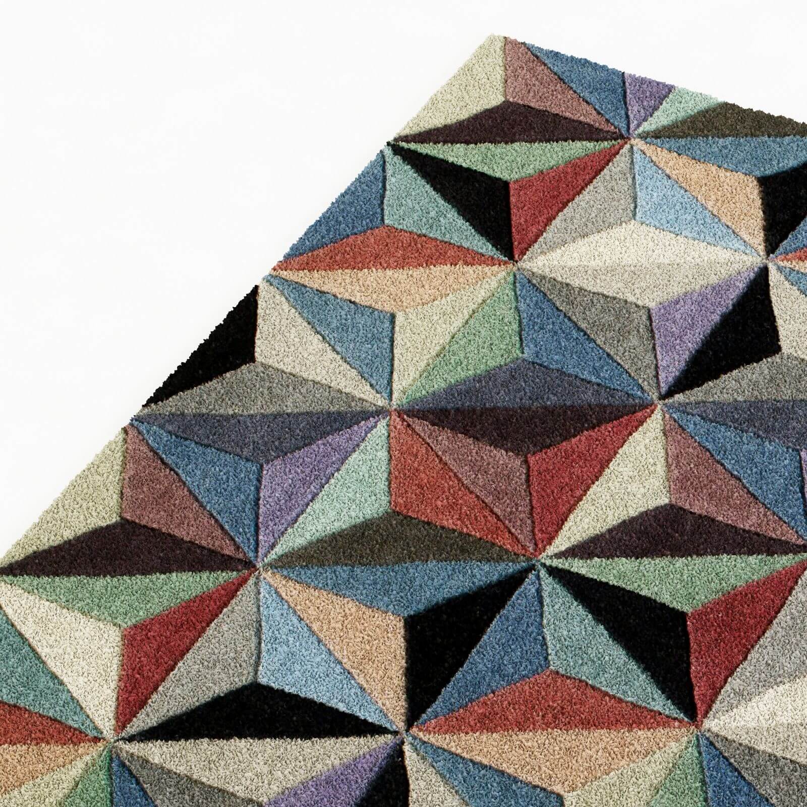 BoConcept Cubic Rug - 3D Model by zifir3d