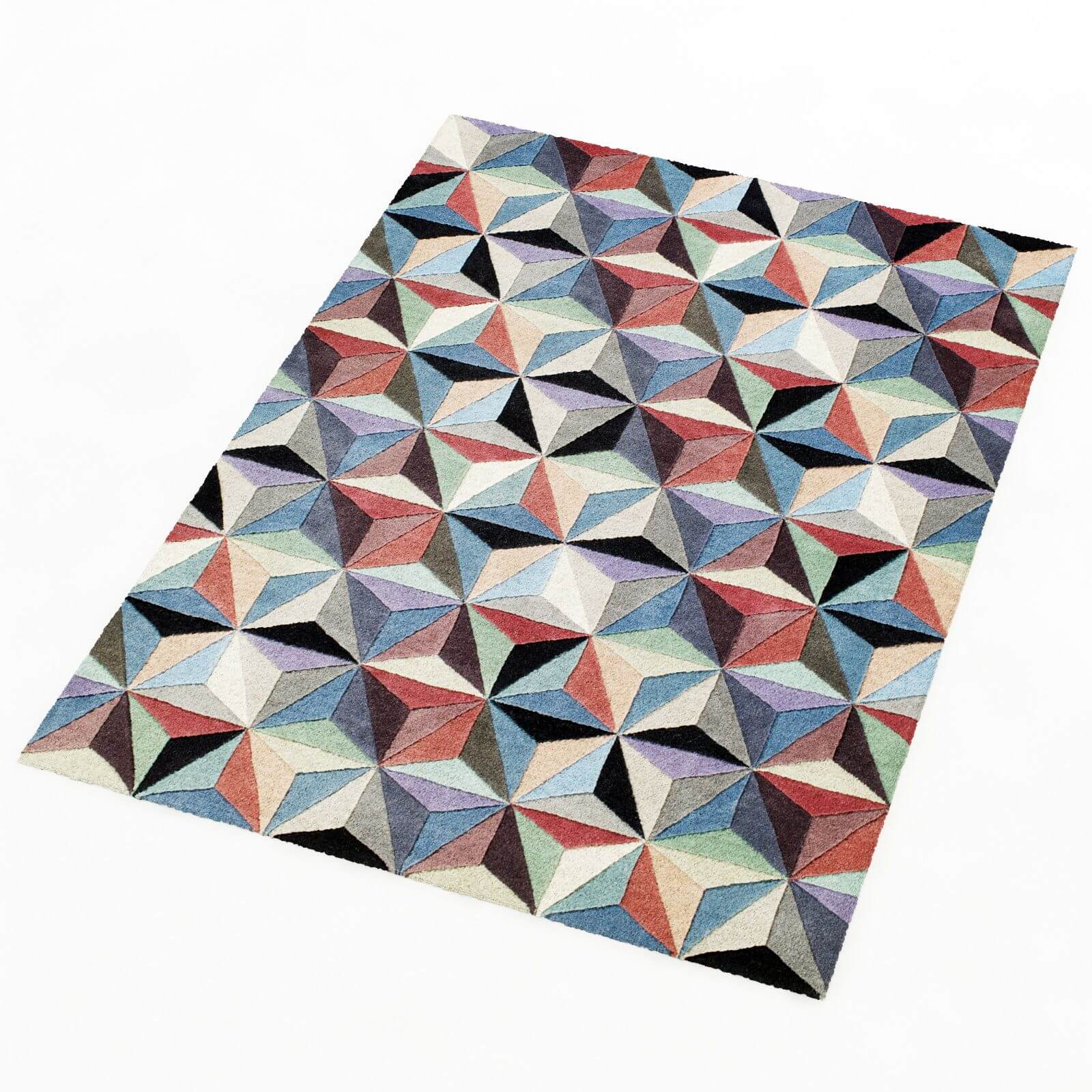 BoConcept Cubic Rug - 3D Model by zifir3d