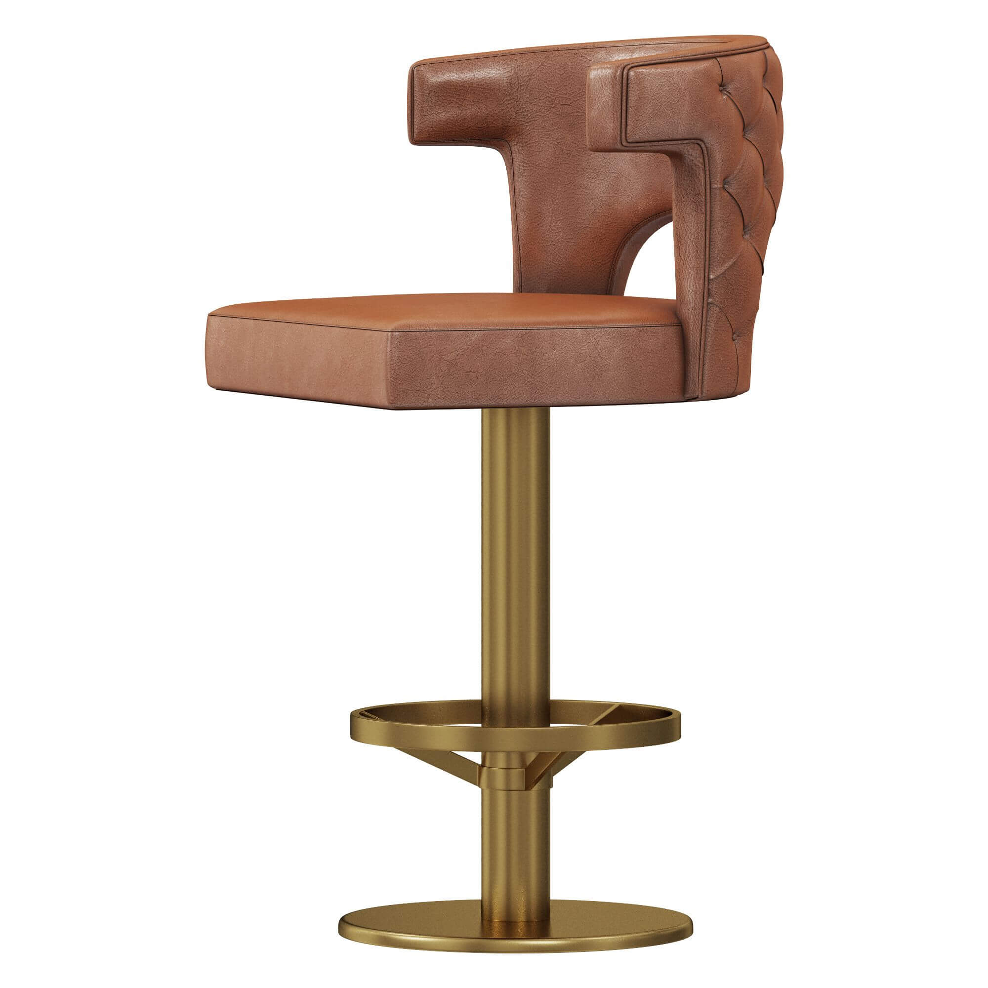 Brabbu Kansas II Counter Stool - 3D Model by zifir3d