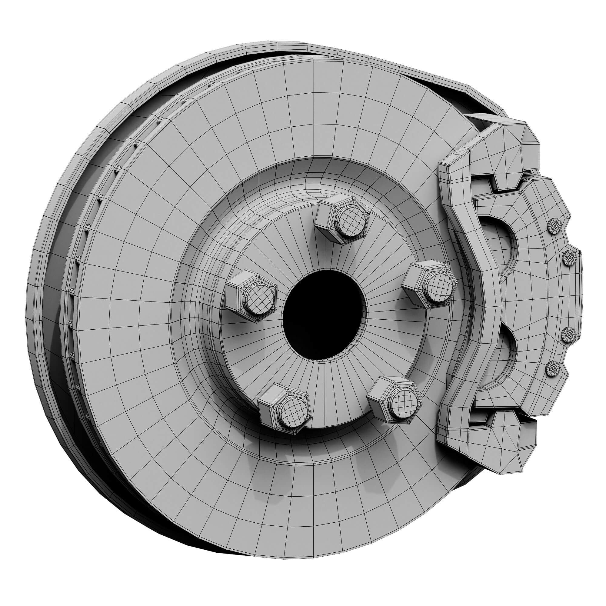 Brake 1 - 3D Model by zifir3d