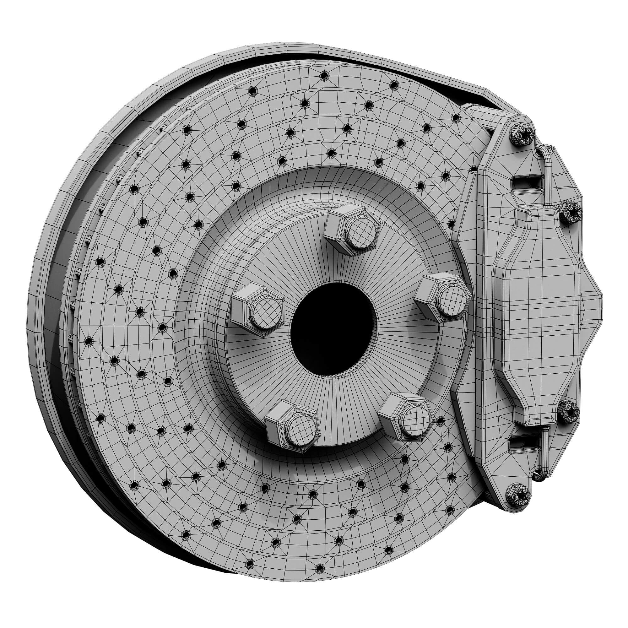 Brake 3 - 3D Model by zifir3d