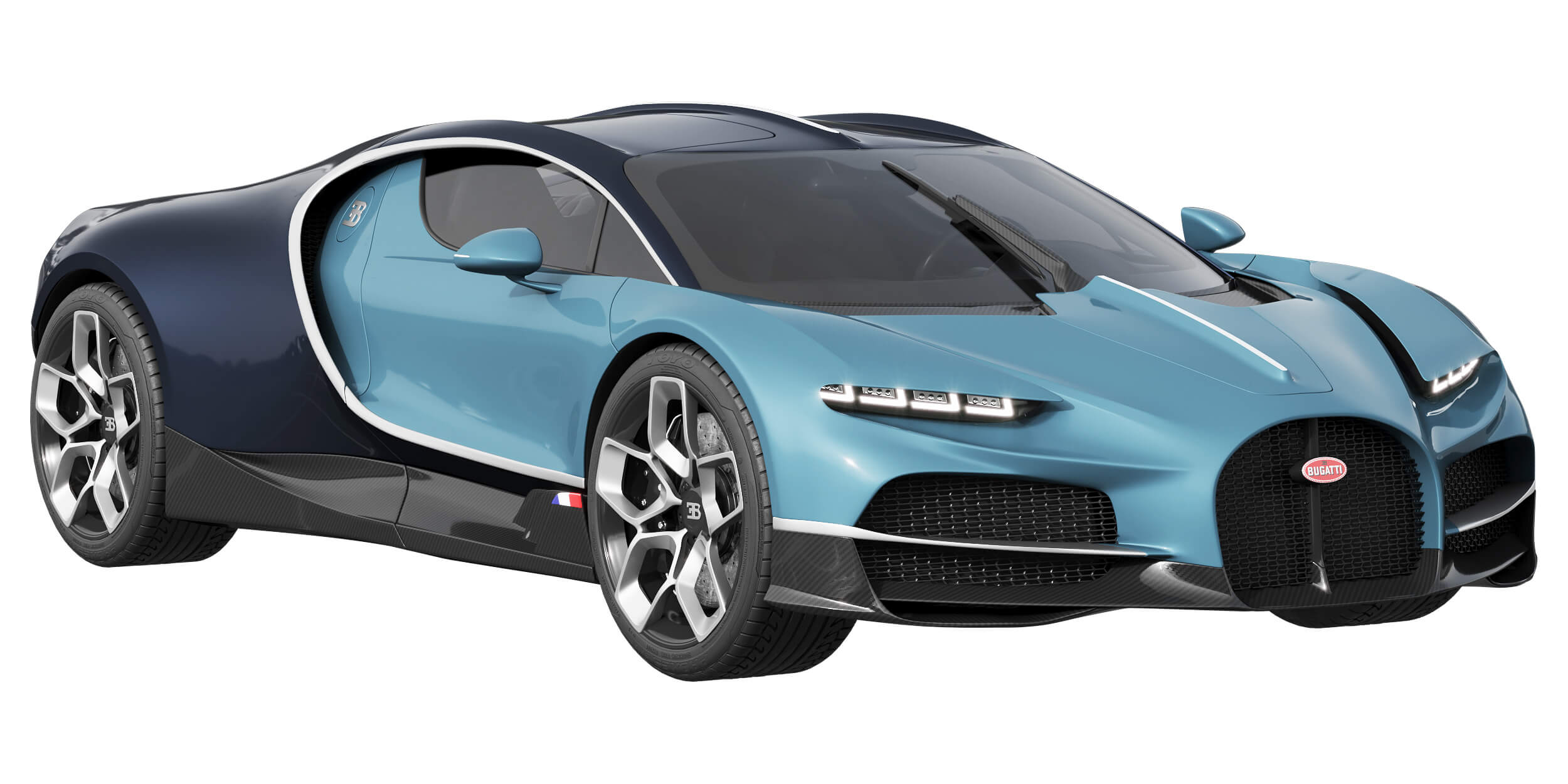Bugatti Tourbillon - 3D Model by zifir3d