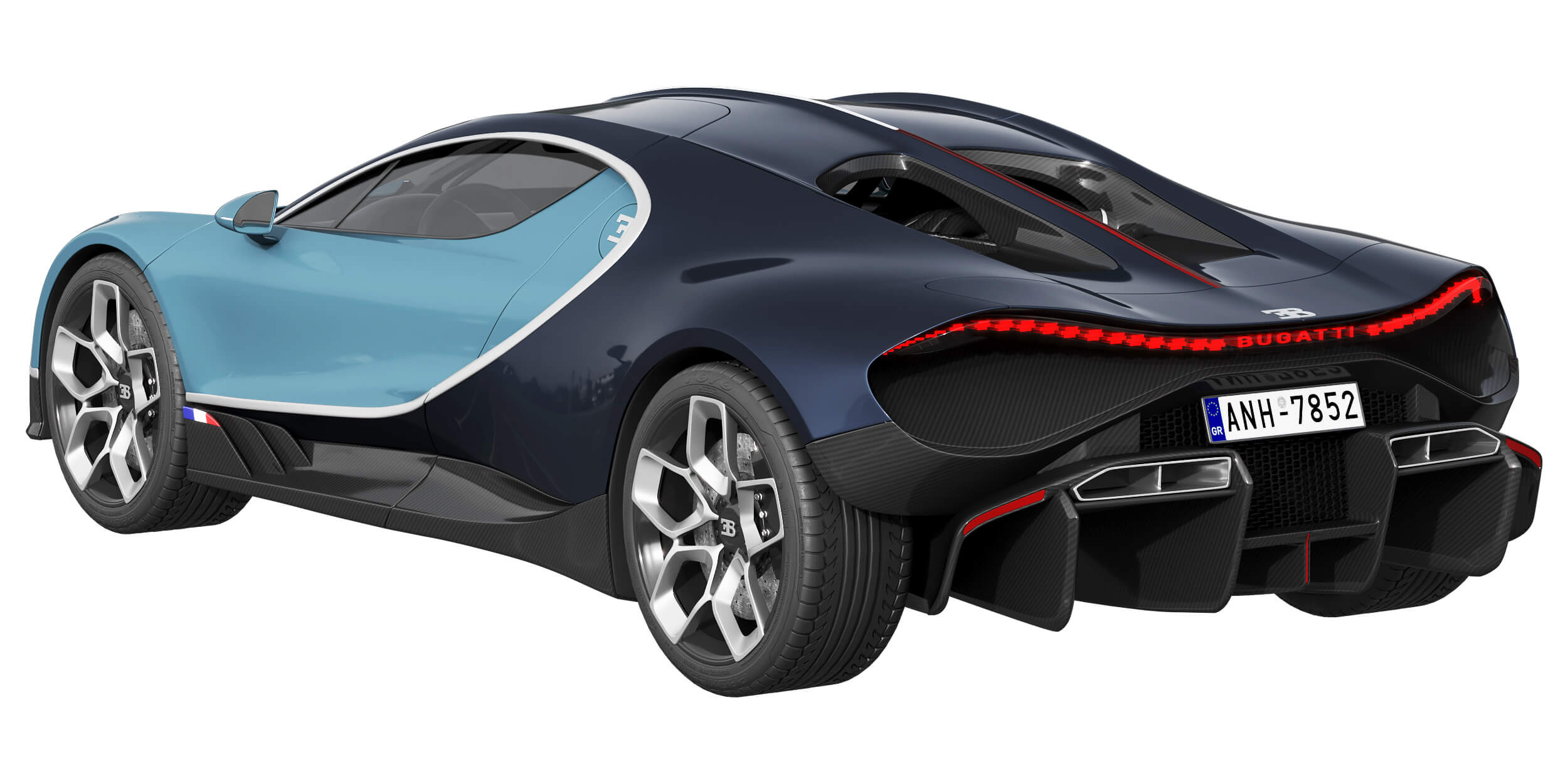 Bugatti Tourbillon - 3D Model by zifir3d