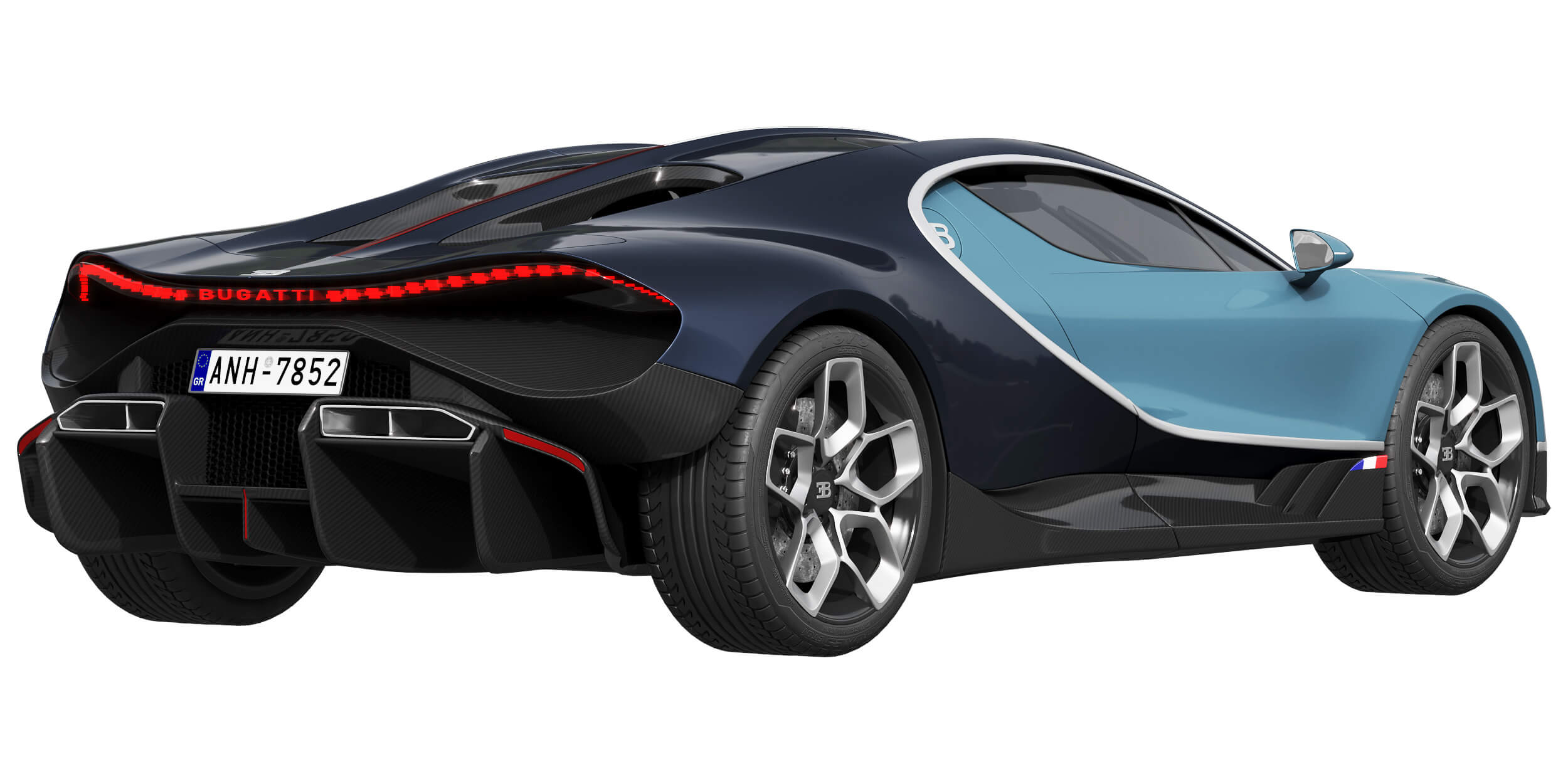 Bugatti Tourbillon - 3D Model by zifir3d