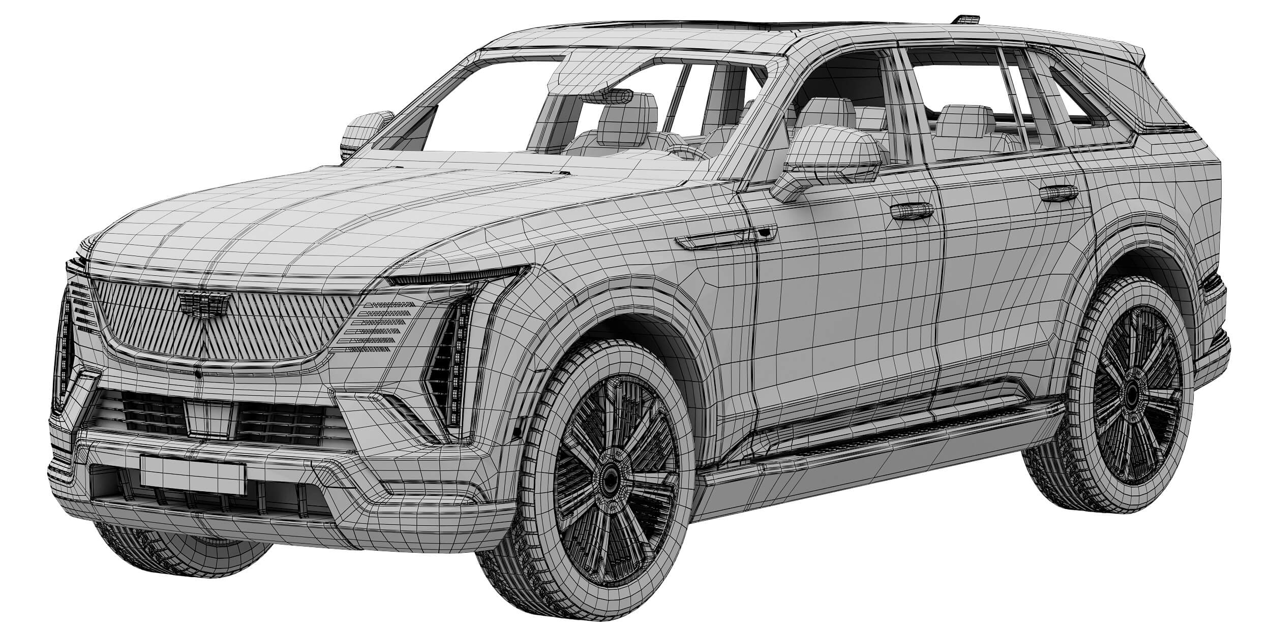 Cadillac Escalade IQ - 3D Model by zifir3d
