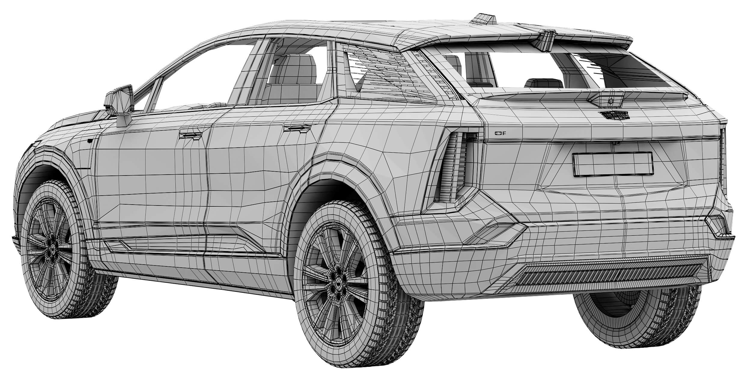 Cadillac Optiq - 3D Model by zifir3d