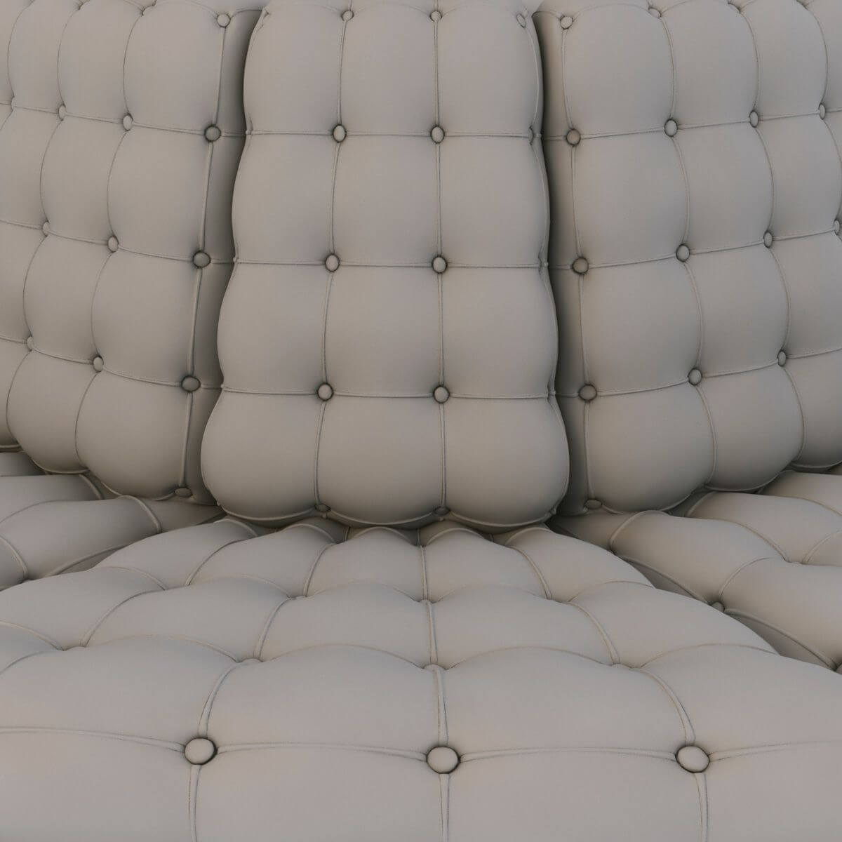 Capitone Sofa - 3D Model by zifir3d