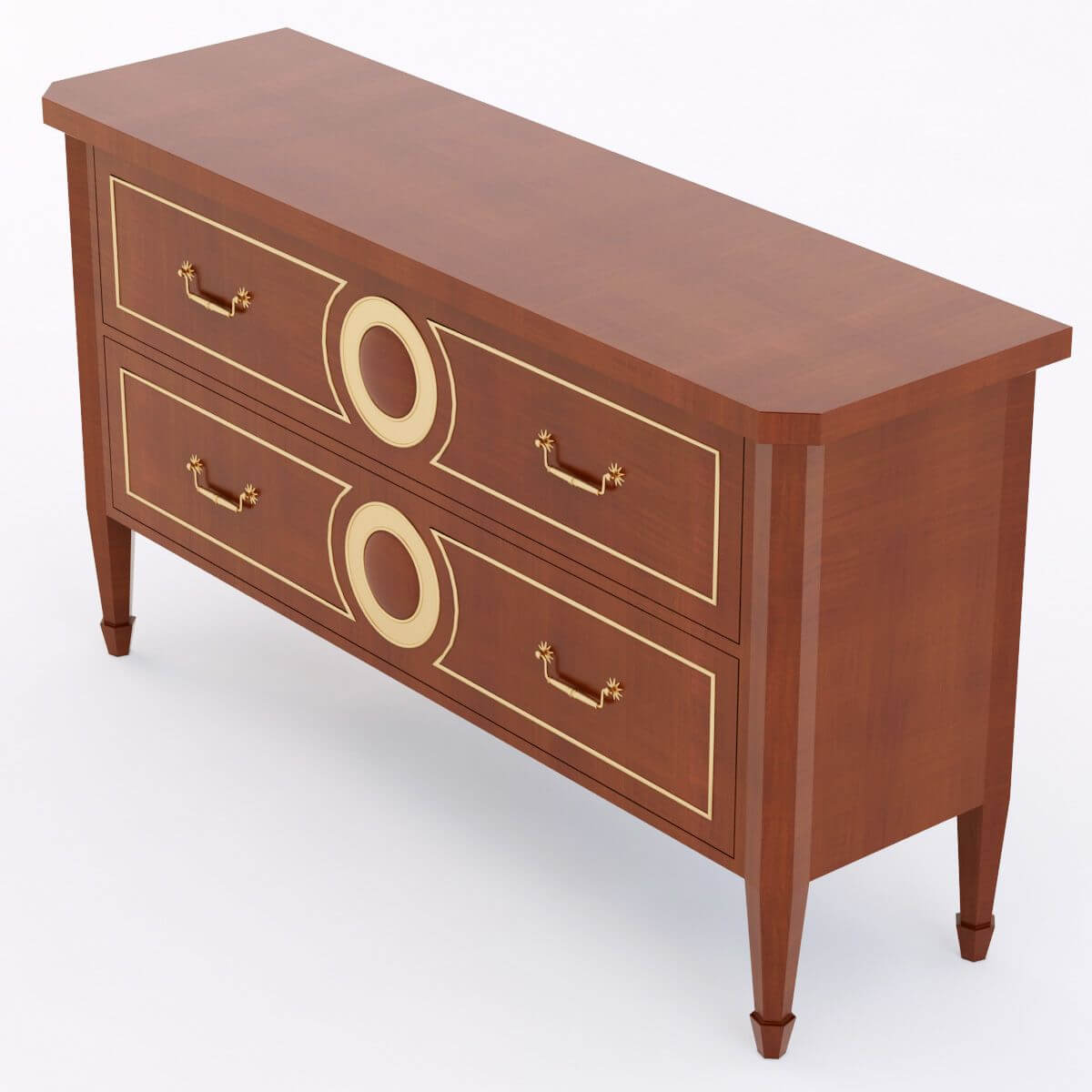 Chest of Drawers - 3D Model by zifir3d