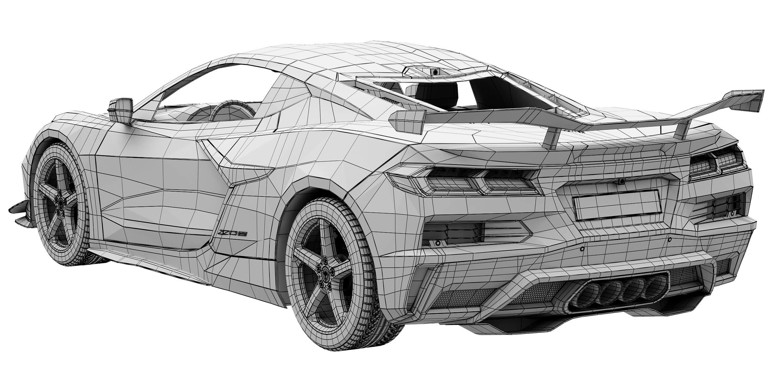 Chevrolet Corvette Z06 - 3D Model by zifir3d