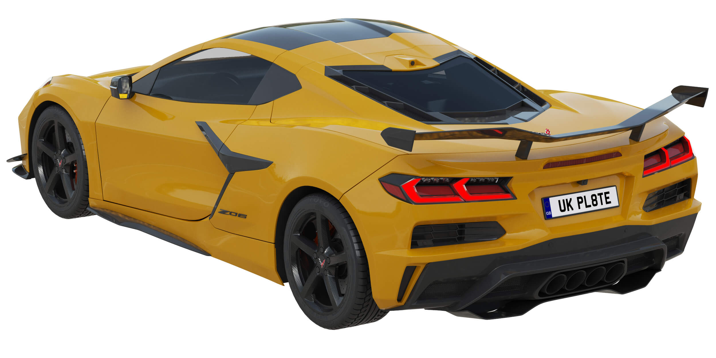 Chevrolet Corvette Z06 - 3D Model by zifir3d