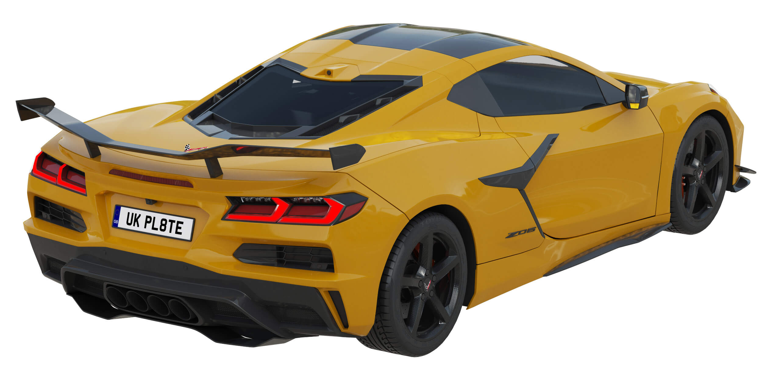 Chevrolet Corvette Z06 - 3D Model by zifir3d