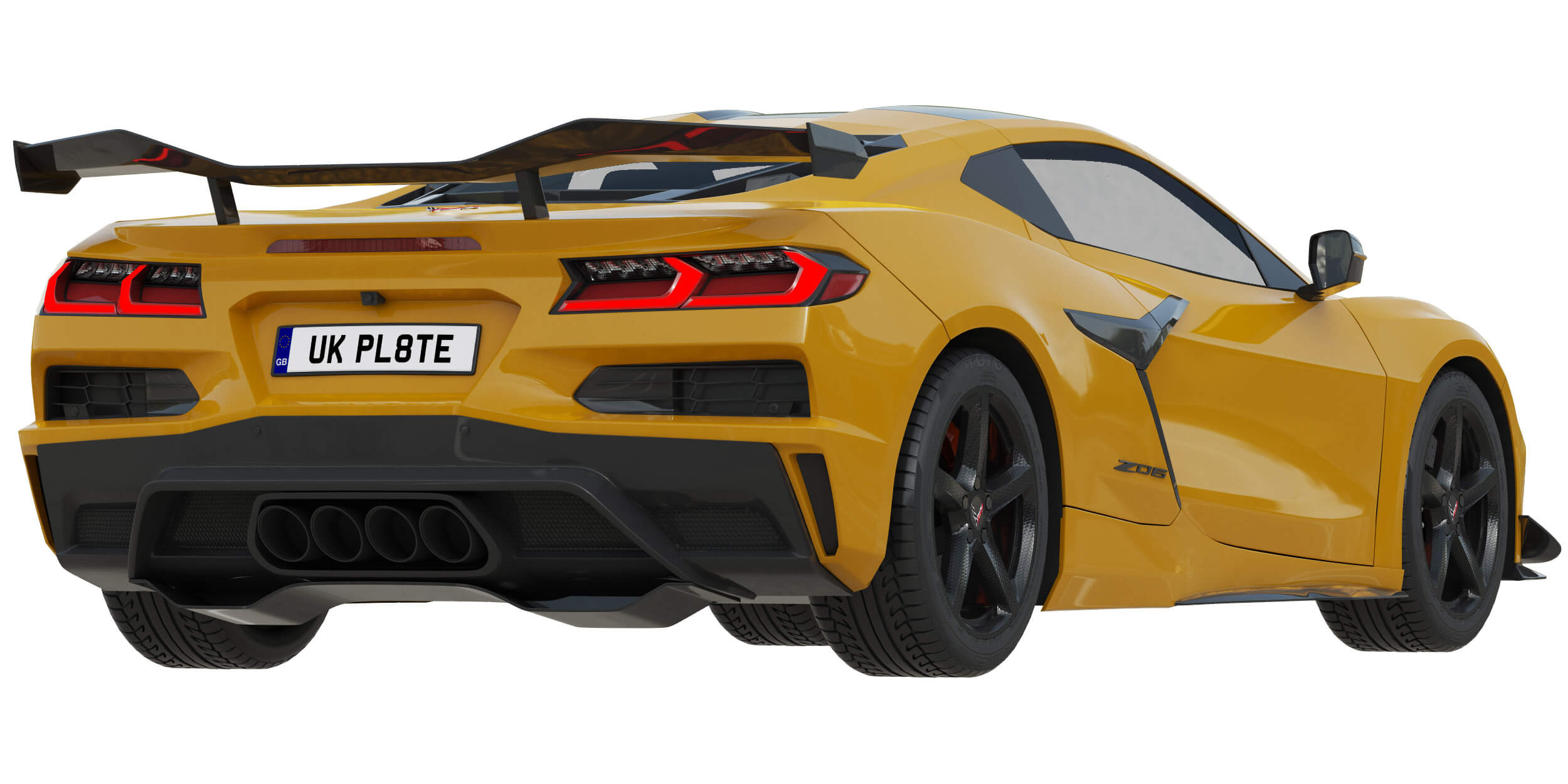 Chevrolet Corvette Z06 - 3D Model by zifir3d