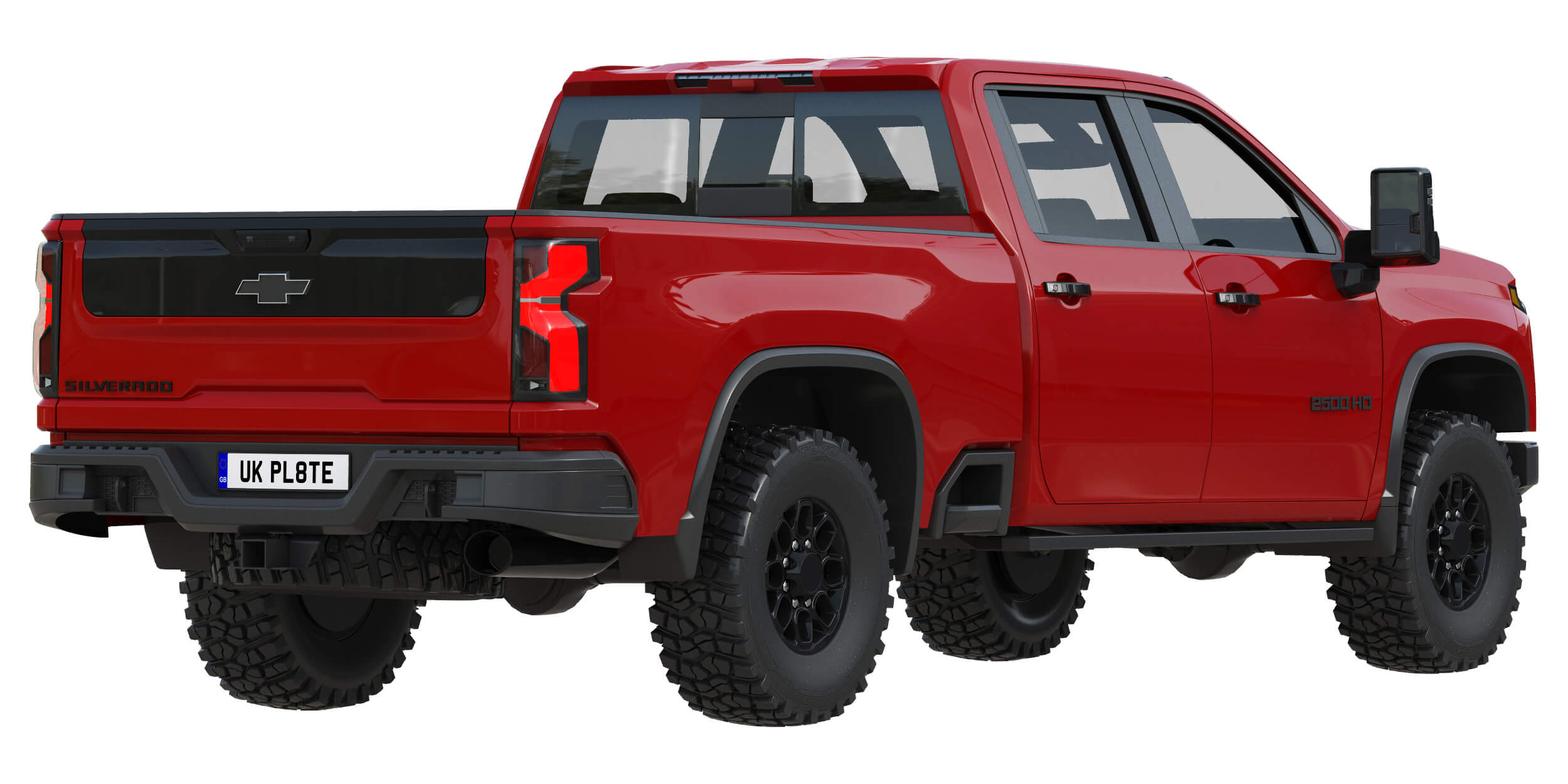 Chevrolet Silverado HD ZR2 Bison 2024 - 3D Model by zifir3d