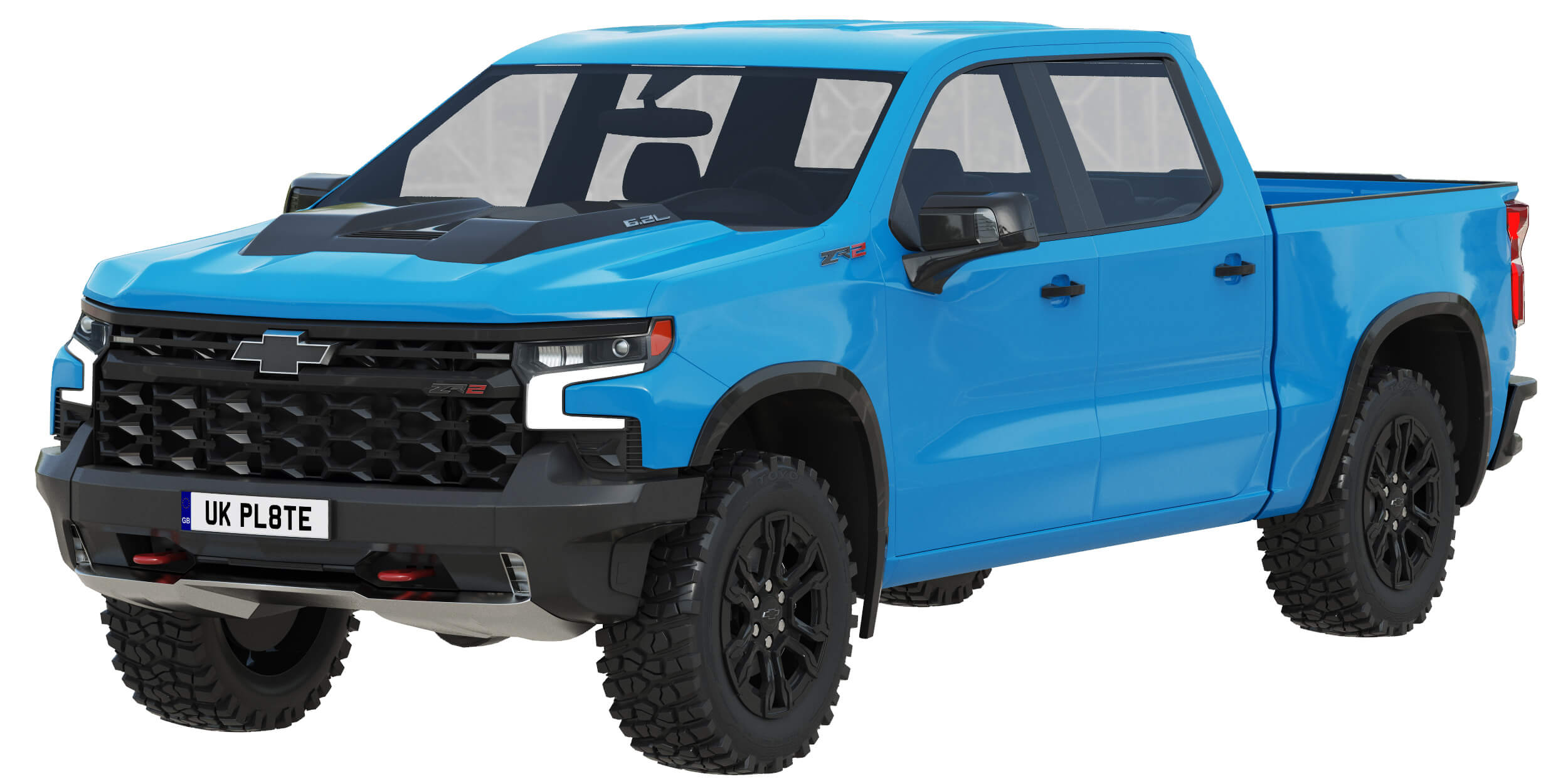 Chevrolet Silverado ZR2 - 3D Model by zifir3d