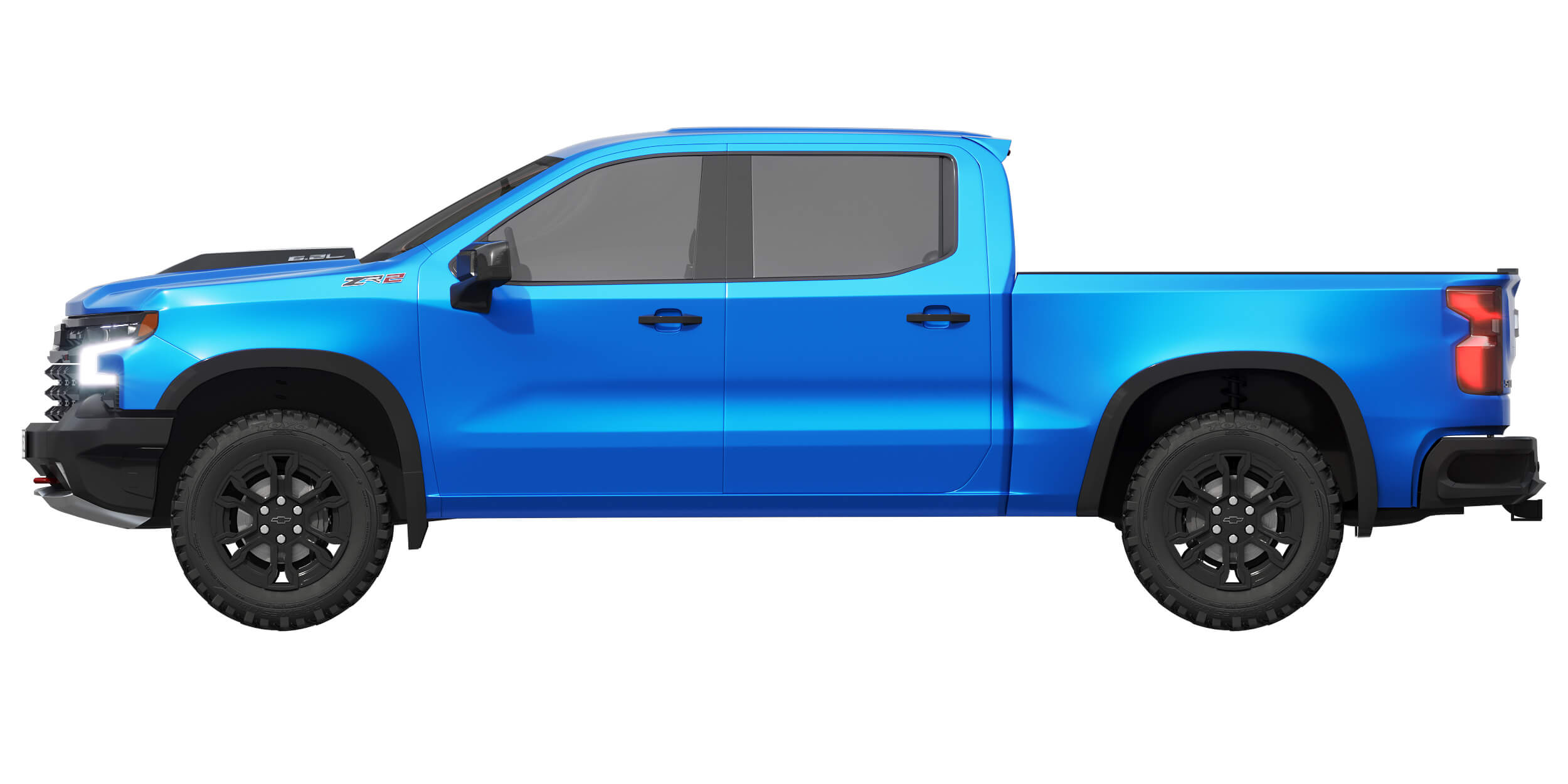Chevrolet Silverado ZR2 - 3D Model by zifir3d