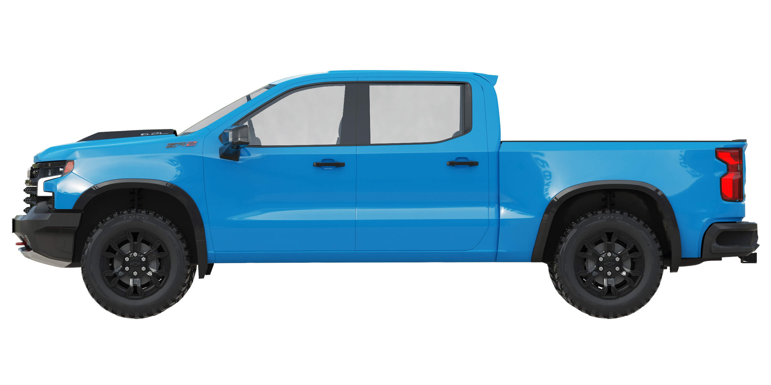 Chevrolet Silverado ZR2 - 3D Model by zifir3d