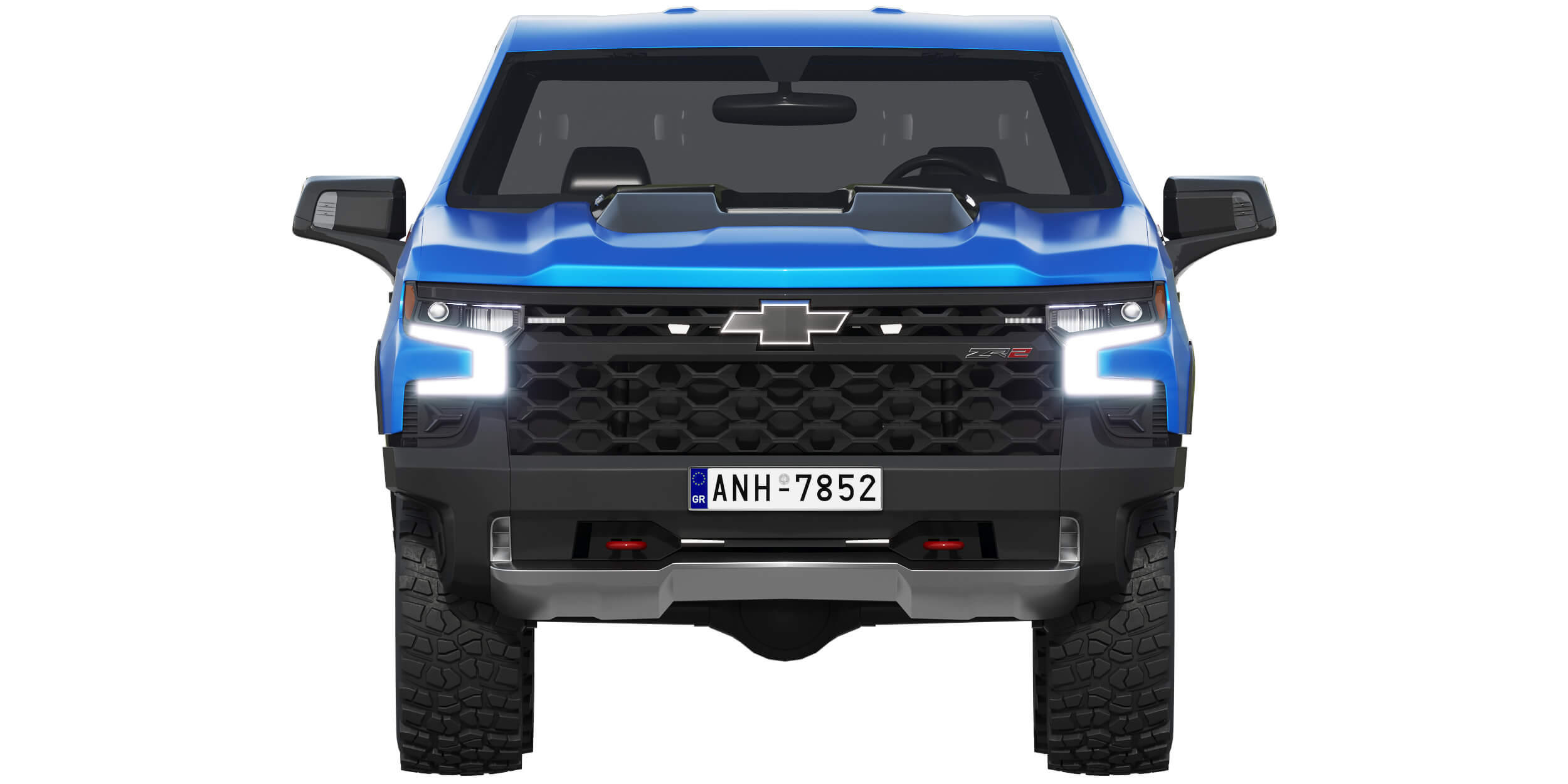 Chevrolet Silverado ZR2 - 3D Model by zifir3d